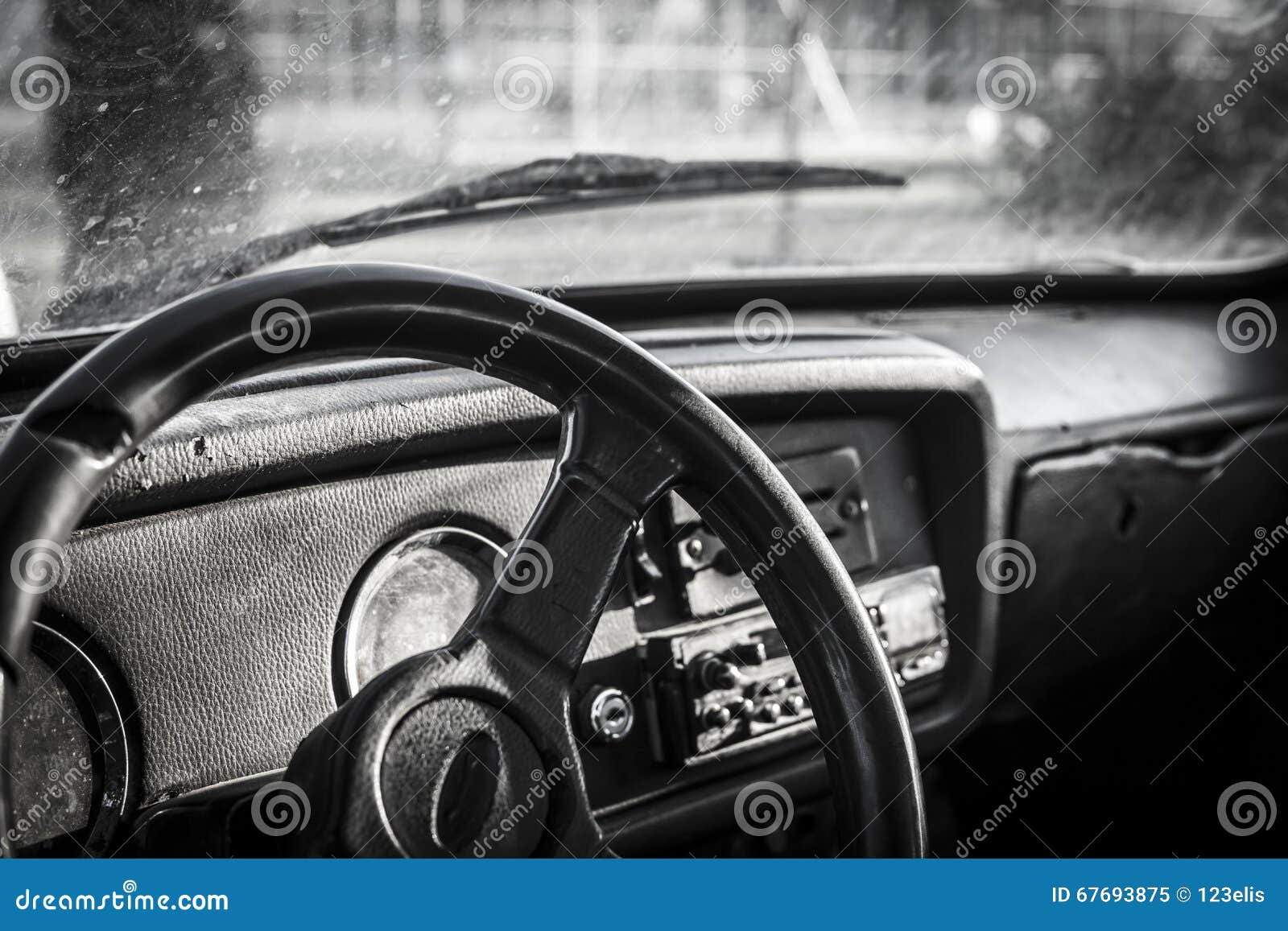 Classic car dashboard stock image. Image of vehicle, turkish - 67693875