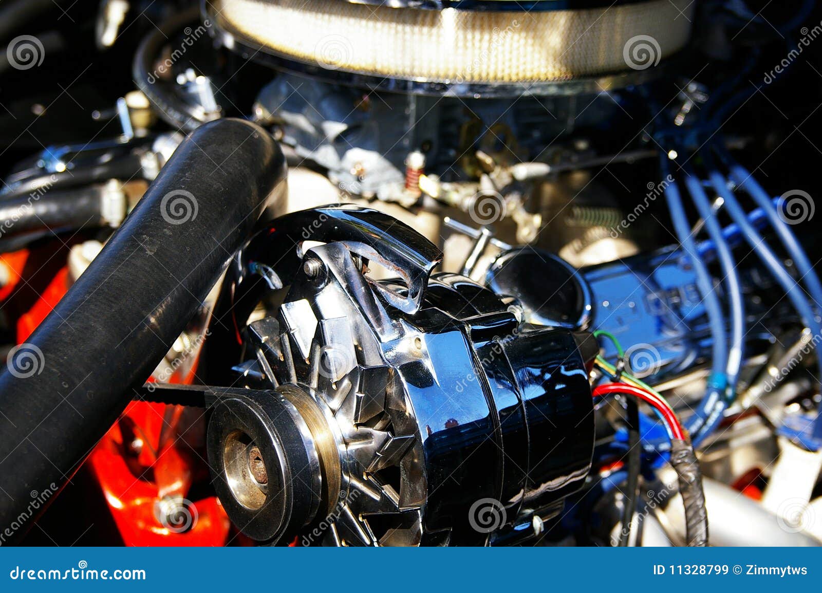 Classic car engine stock image. Image of vehicle, automotive - 11328799