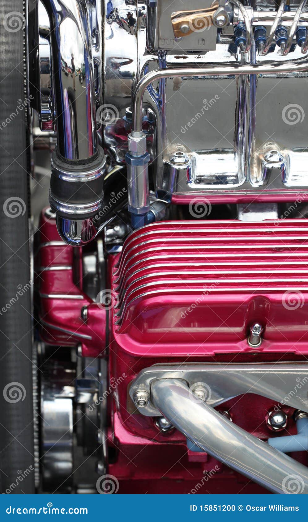 Classic car engine stock photo. Image of transportation - 15851200