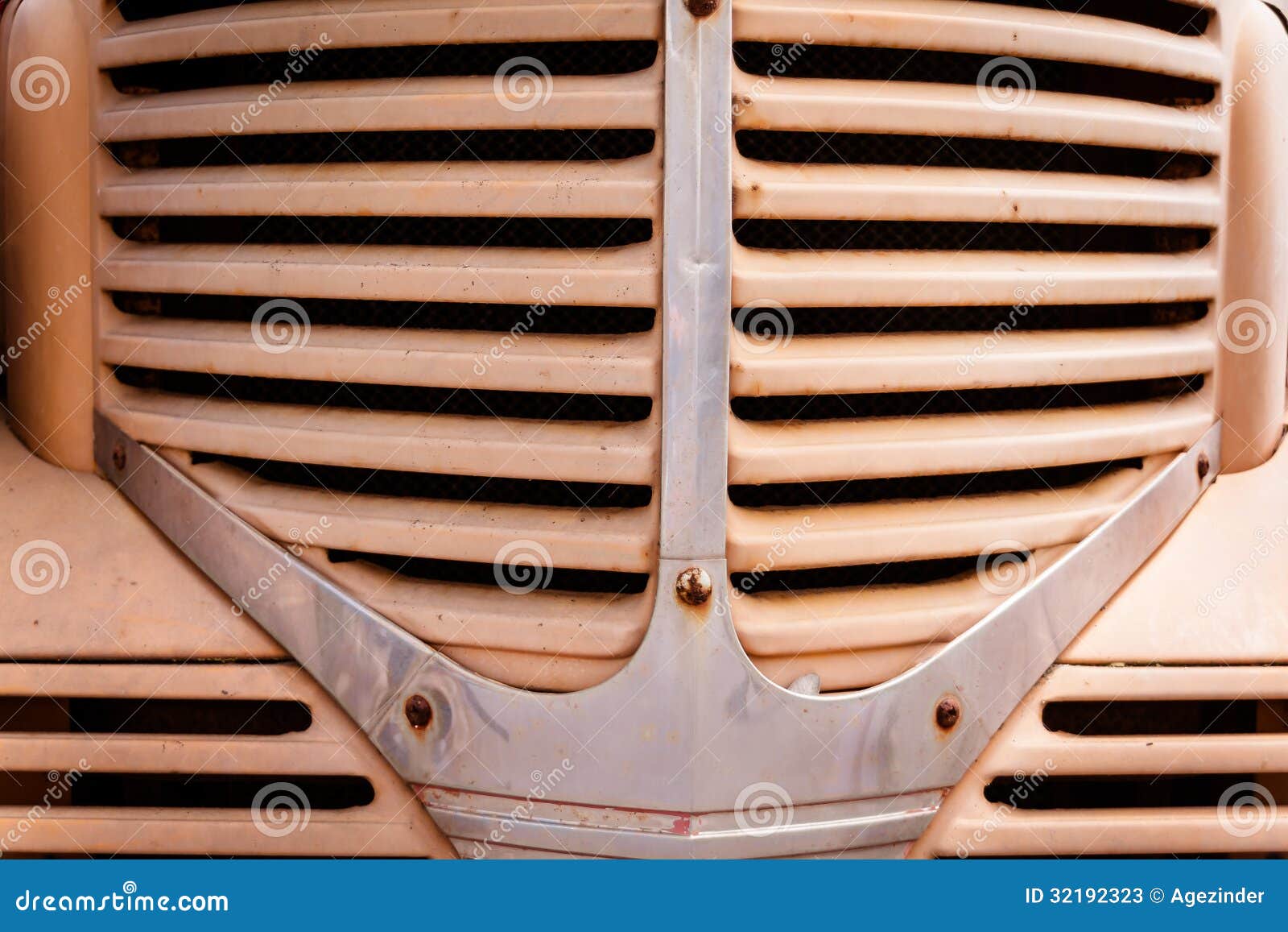 Classic Car Front Grill Stock Image | CartoonDealer.com #32192323