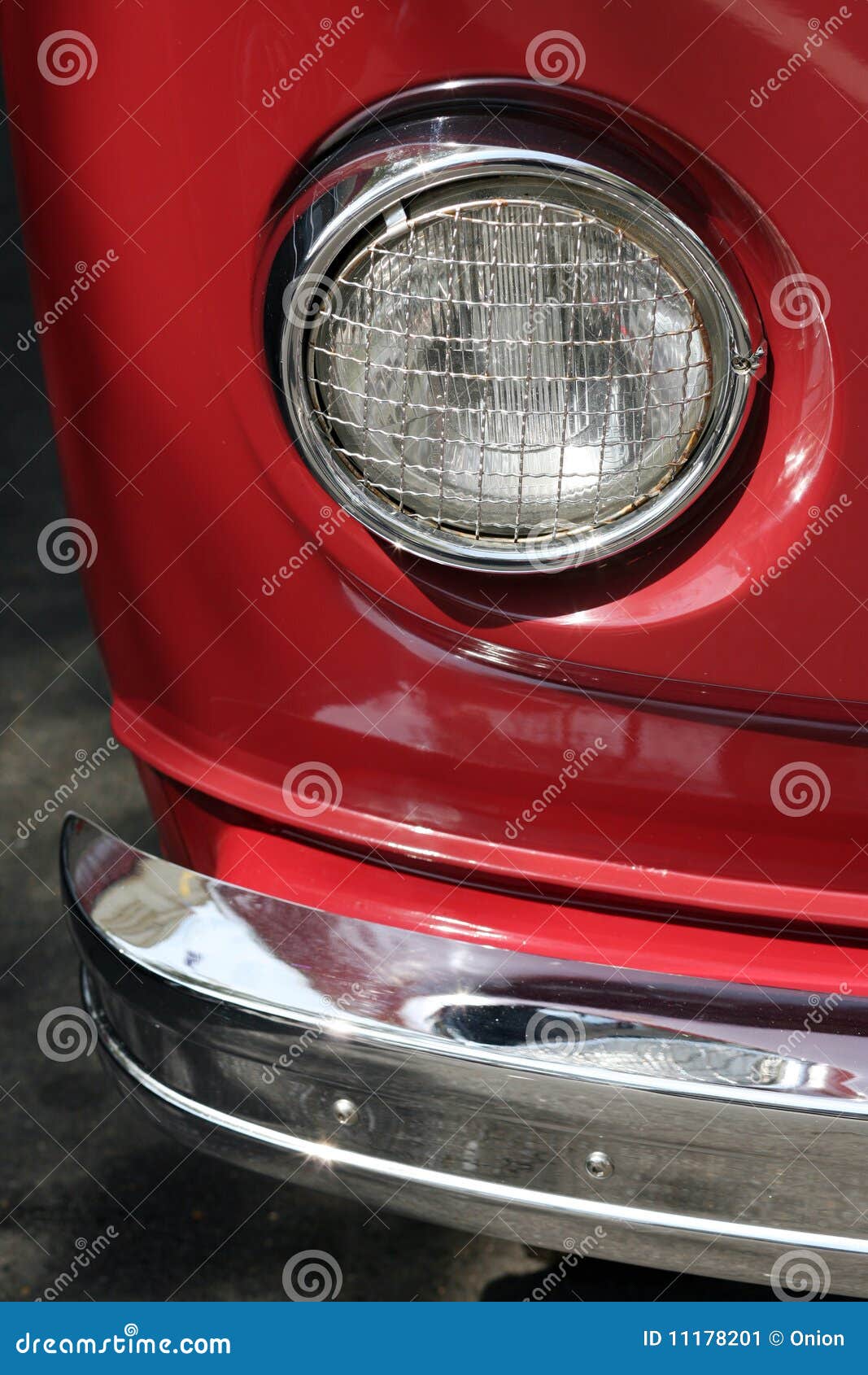 Classic car headlights stock image. Image of details - 11178201