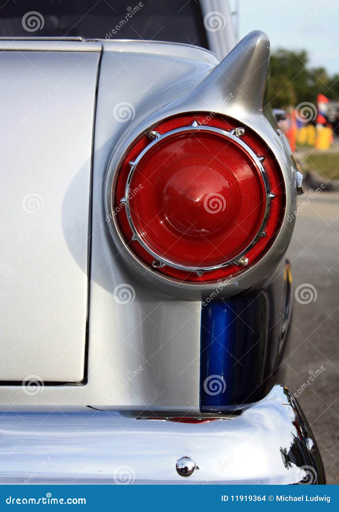 Classic Car Tail Lamp stock photo. Image of transport - 11919364