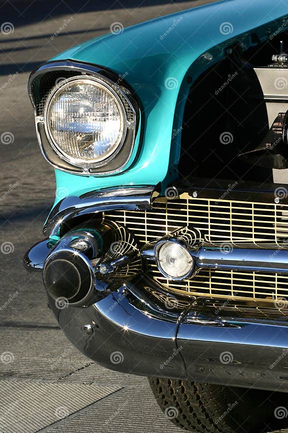 Classic Car Turquoise stock photo. Image of polished, ride - 272008
