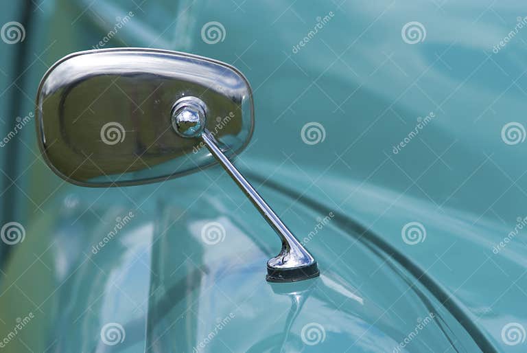 Classic car wing mirror stock image. Image of motoring - 11949815