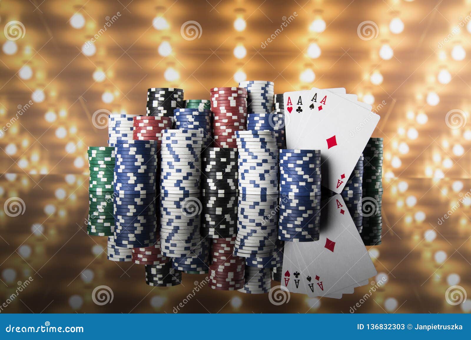 Classic Casino, Poker Chips Background Stock Image - Image of game ...