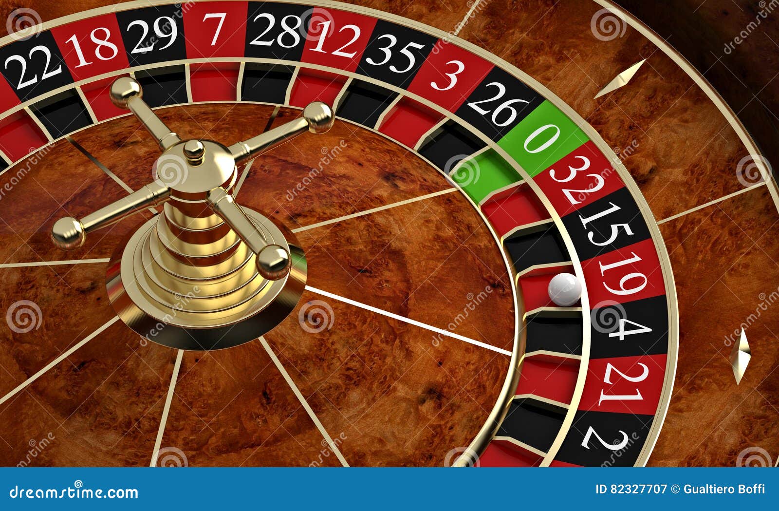 Classic casino roulette stock illustration. Illustration of game - 82327707
