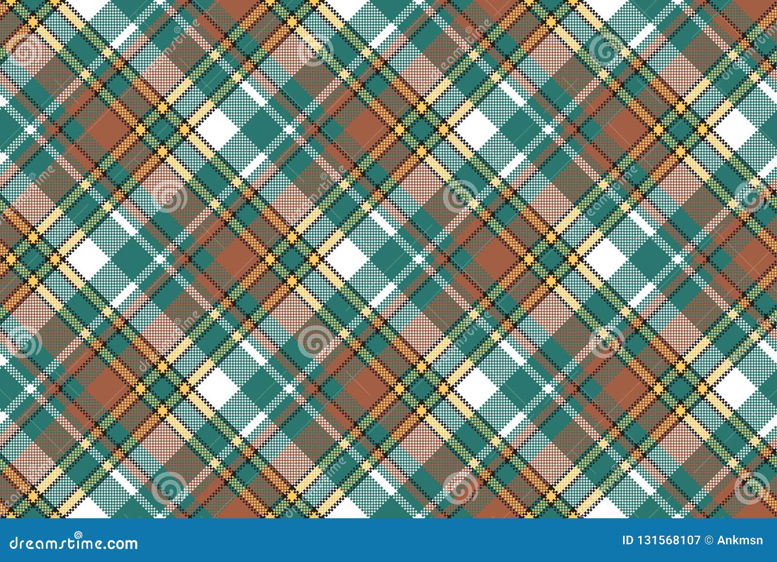 Classic Check Tartan Seamless Pattern. Vector Illustration Stock Vector ...