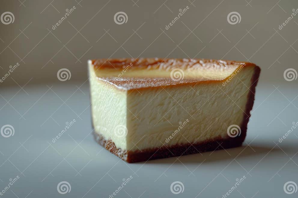 Classic Cheesecake with Creamy Texture in Rustic Dessert Presentation ...