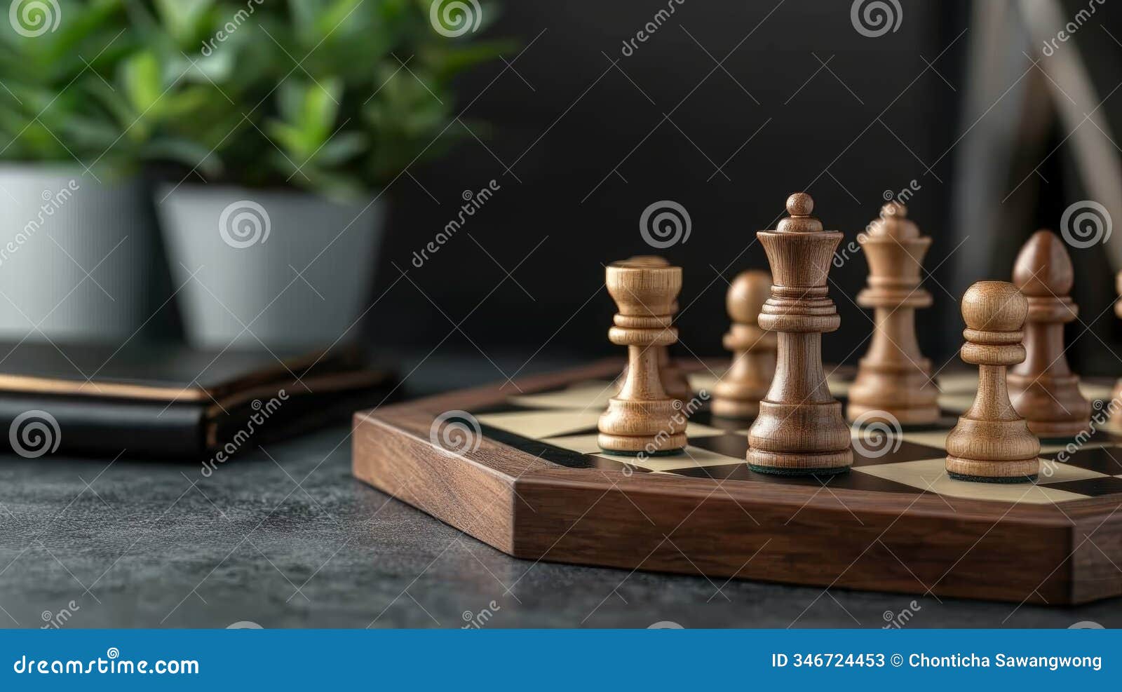 Classic Chess Board And Pieces Stock Photo | CartoonDealer.com #208031316