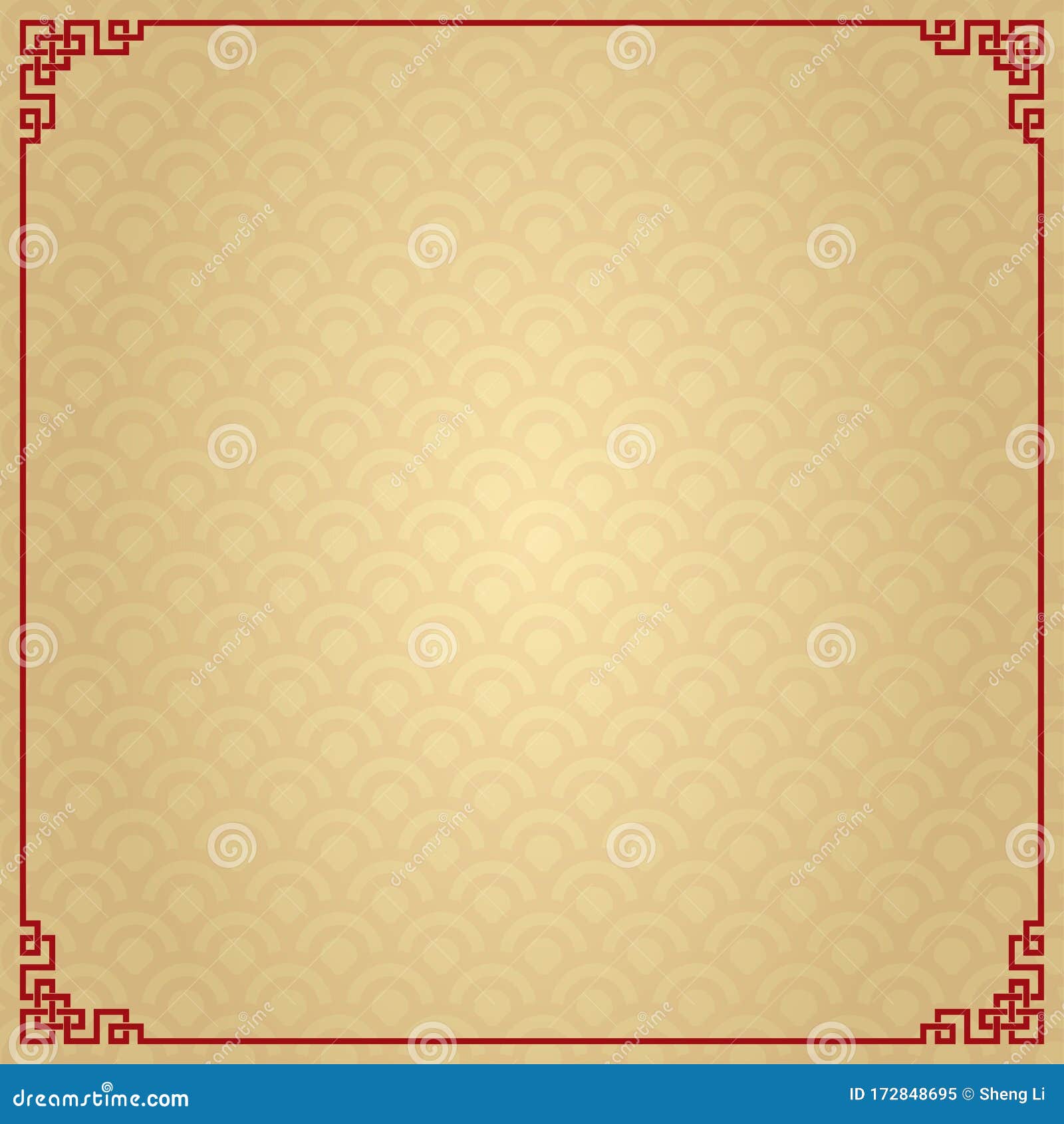 The Classic Chinese Background with Clouds Texture Stock Vector ...
