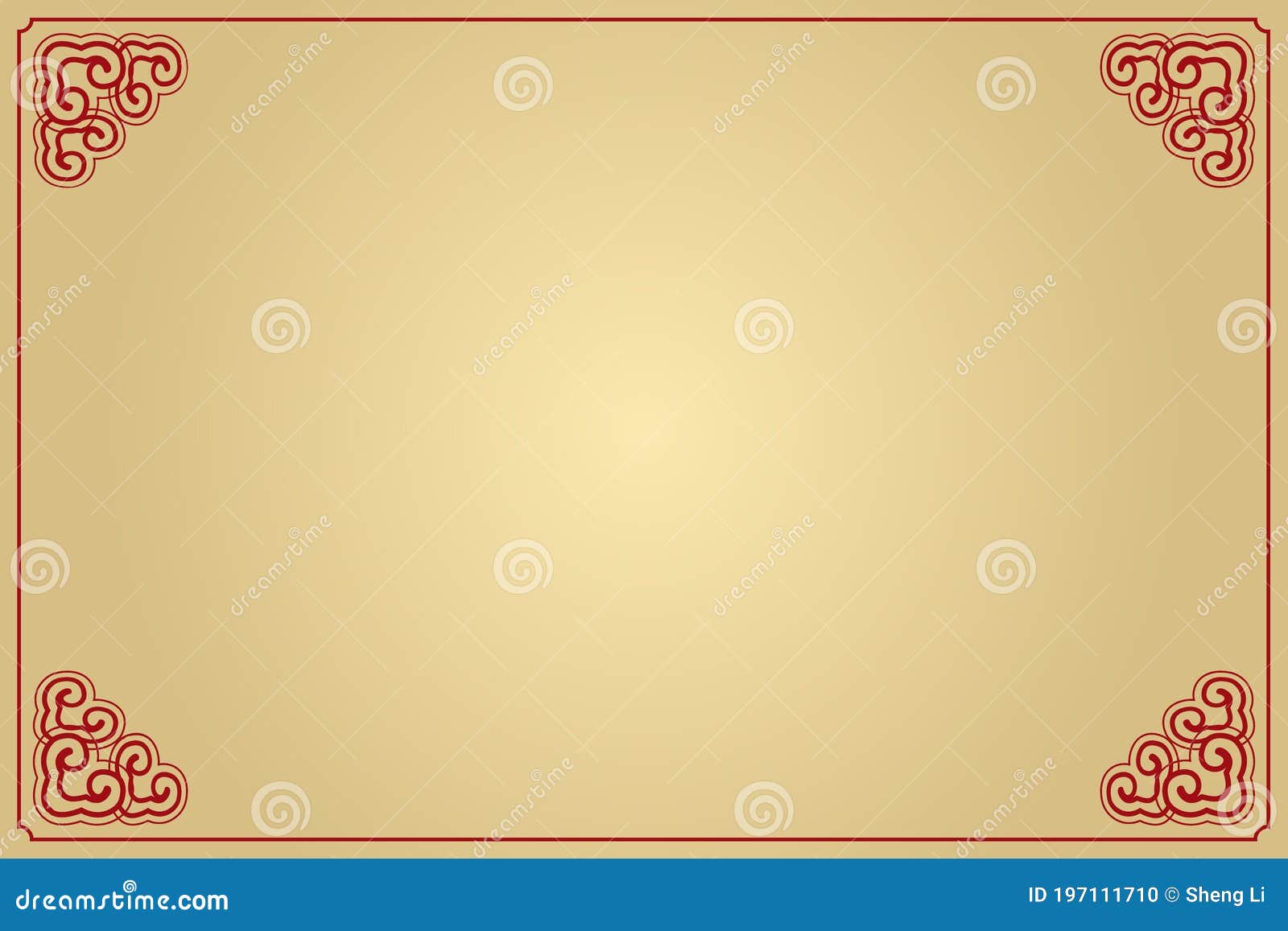The Classic Chinese Background Template Stock Vector - Illustration of ...