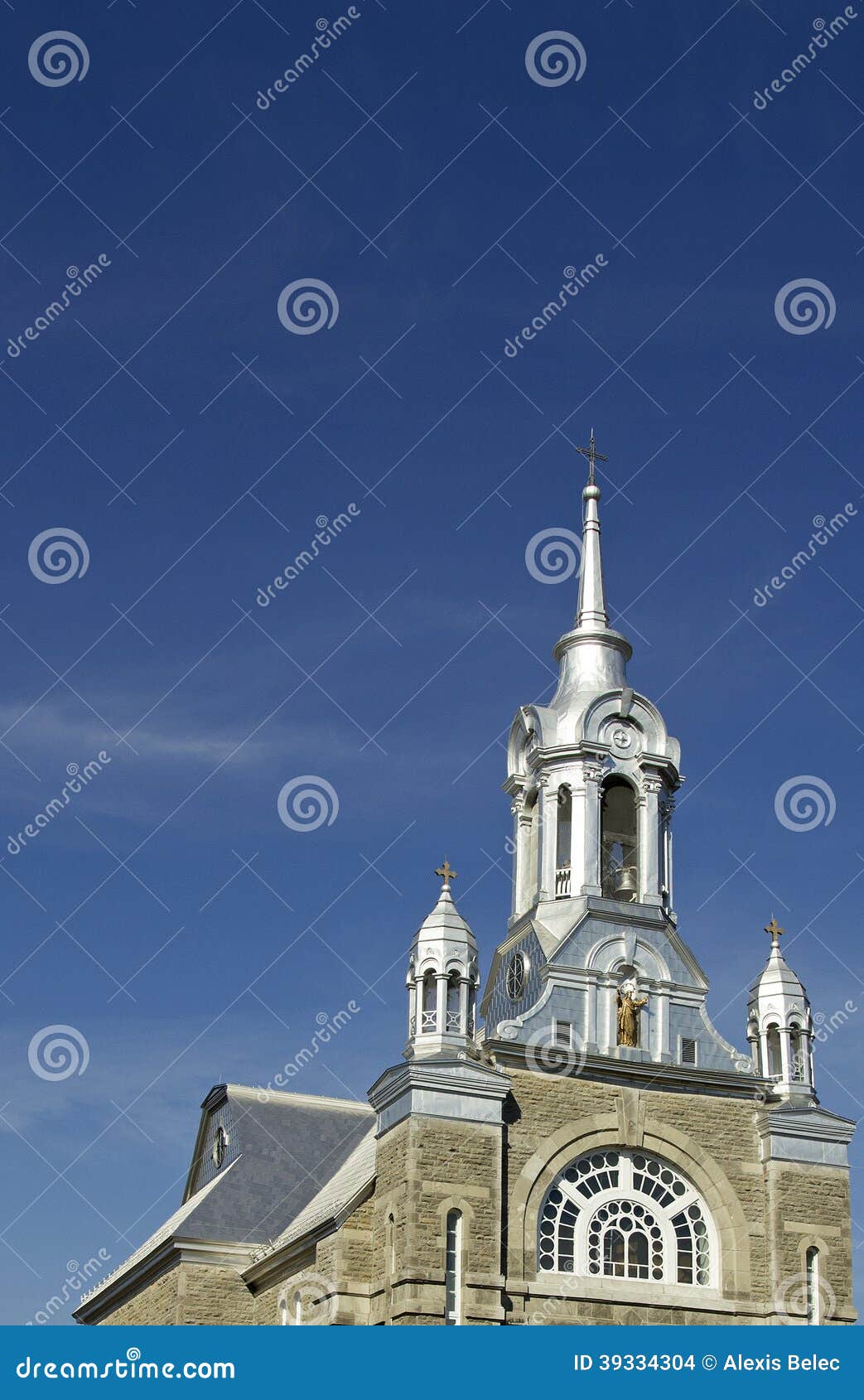 Classic church stock photo. Image of tower, town, classic - 39334304