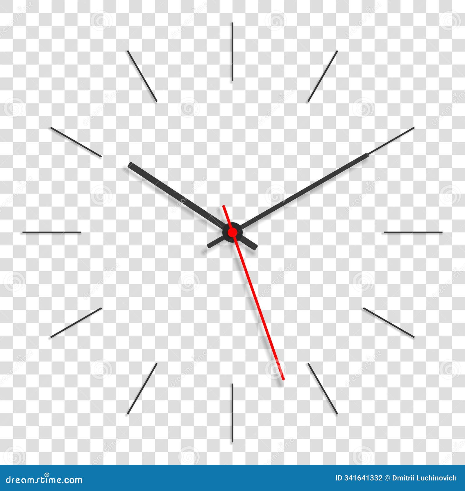 Realistic Flat Lcd Tv Template With Static Tv Color Noise With Glitch ...