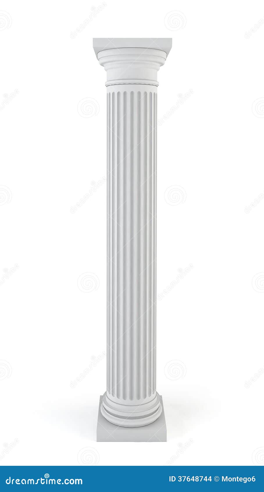 Classic column stock illustration. Illustration of decoration - 37648744