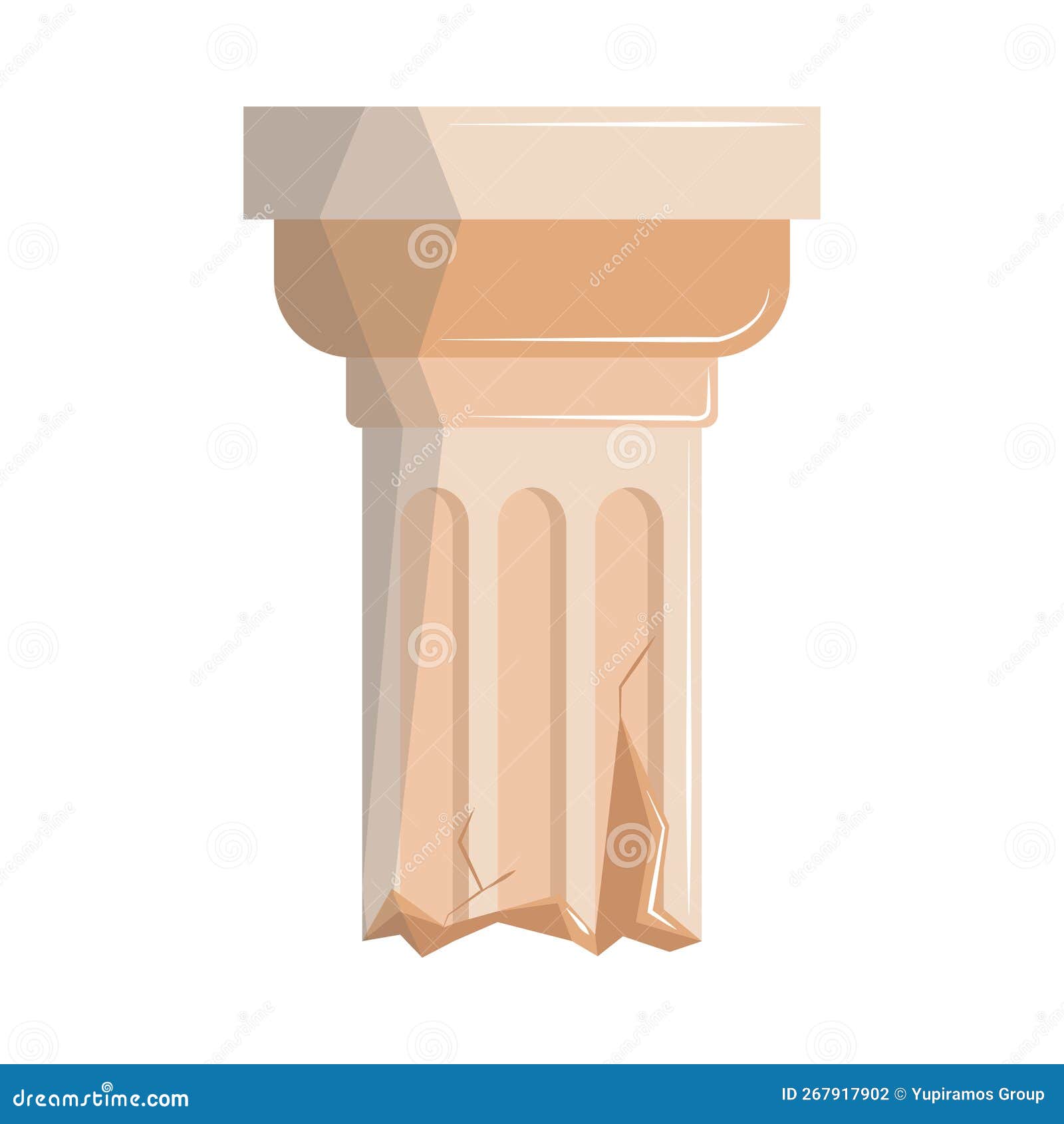 Classic Column Greek Culture Stock Vector - Illustration of ancient ...