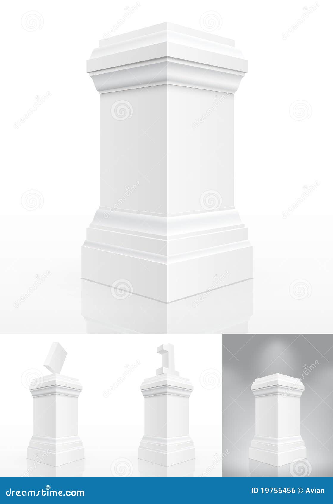 Classic Column & Arch Frame Stock Photography | CartoonDealer.com #2733950