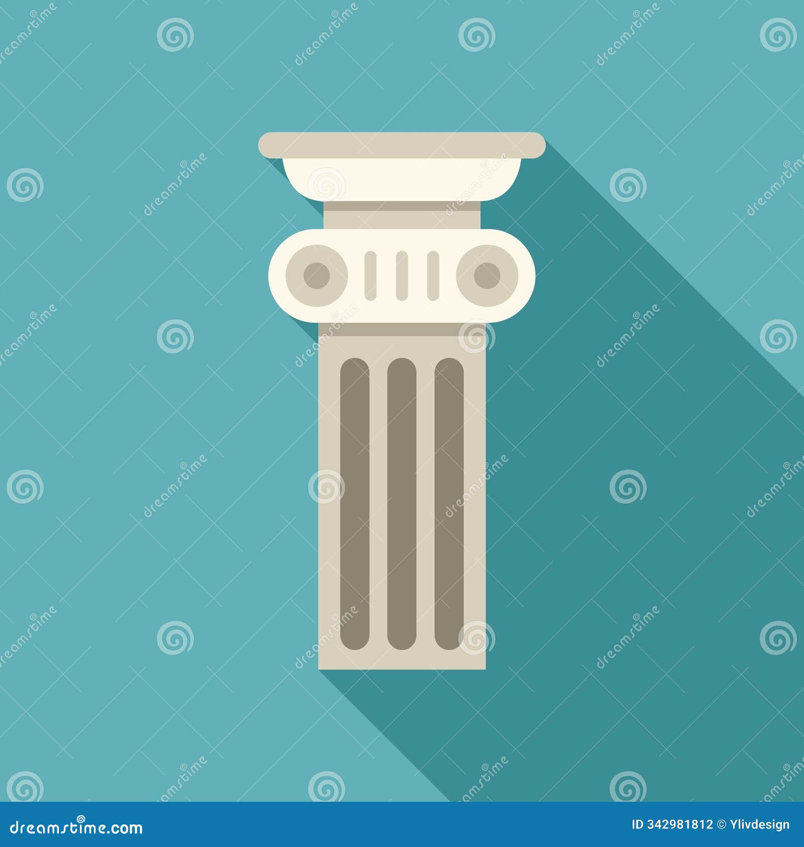 Architectural Column Standing Tall, a Symbol of Strength and History ...