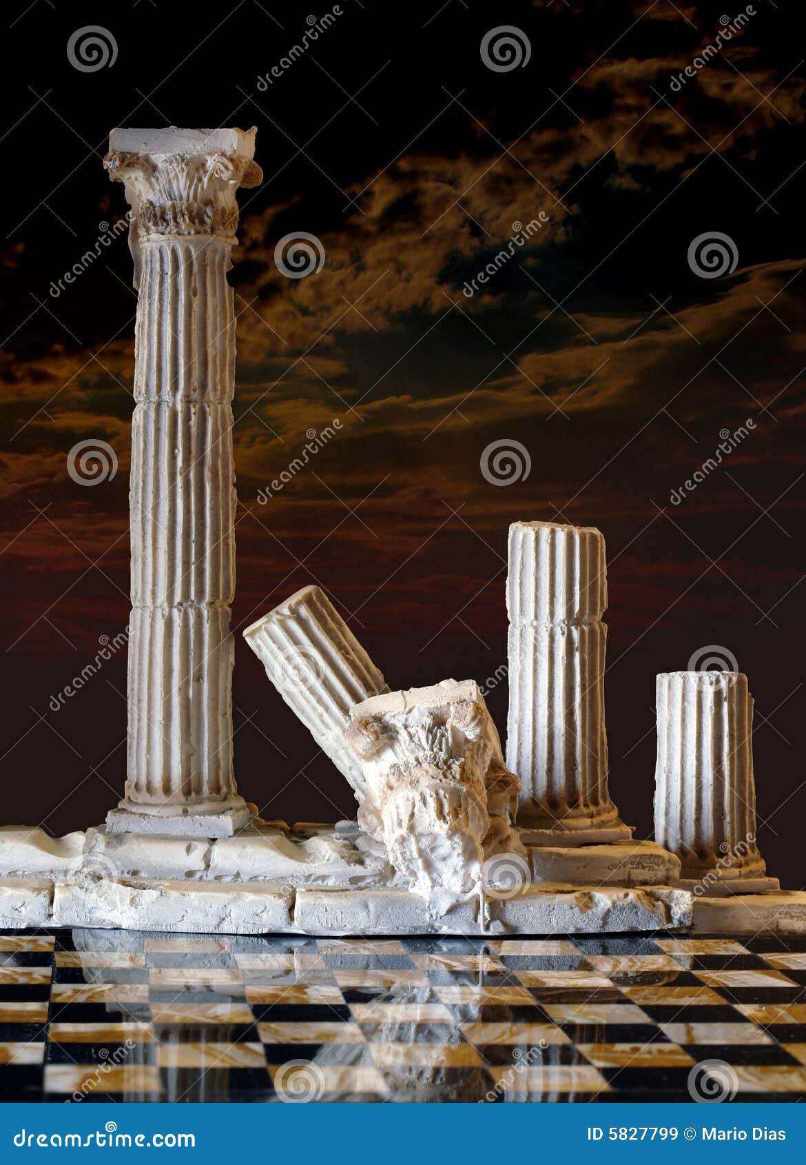 Classic columns stock image. Image of classical, classic - 5827799