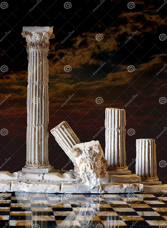 Classic columns stock image. Image of classical, classic - 5827799