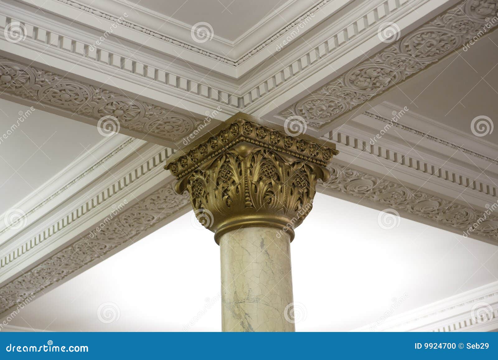 Classic Columns stock photo. Image of pristege, history - 9924700