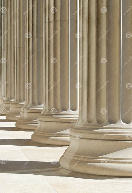 Classic columns background stock image. Image of majestic - 4453923