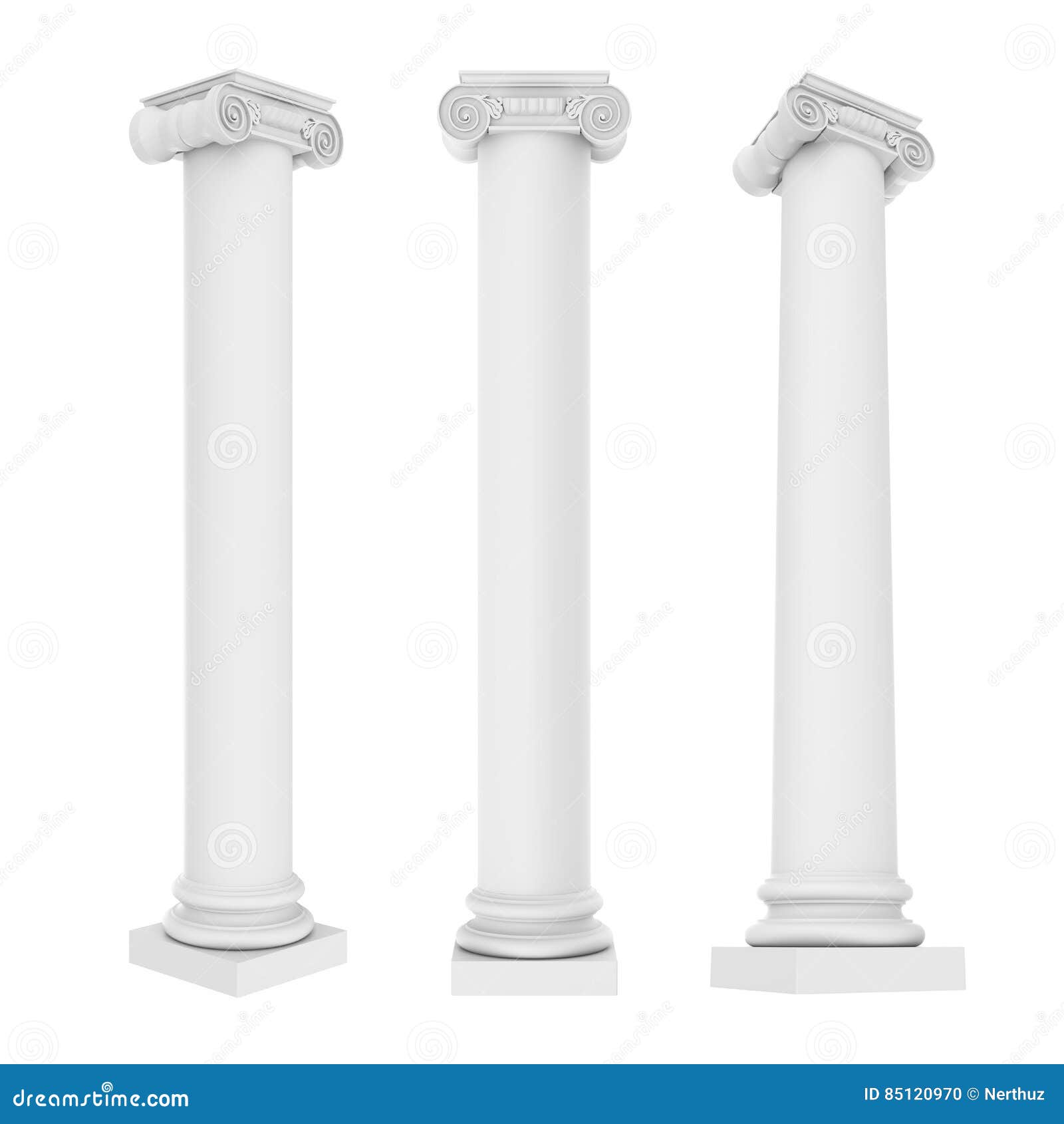 Classic Columns Vector Drawing | CartoonDealer.com #23627737
