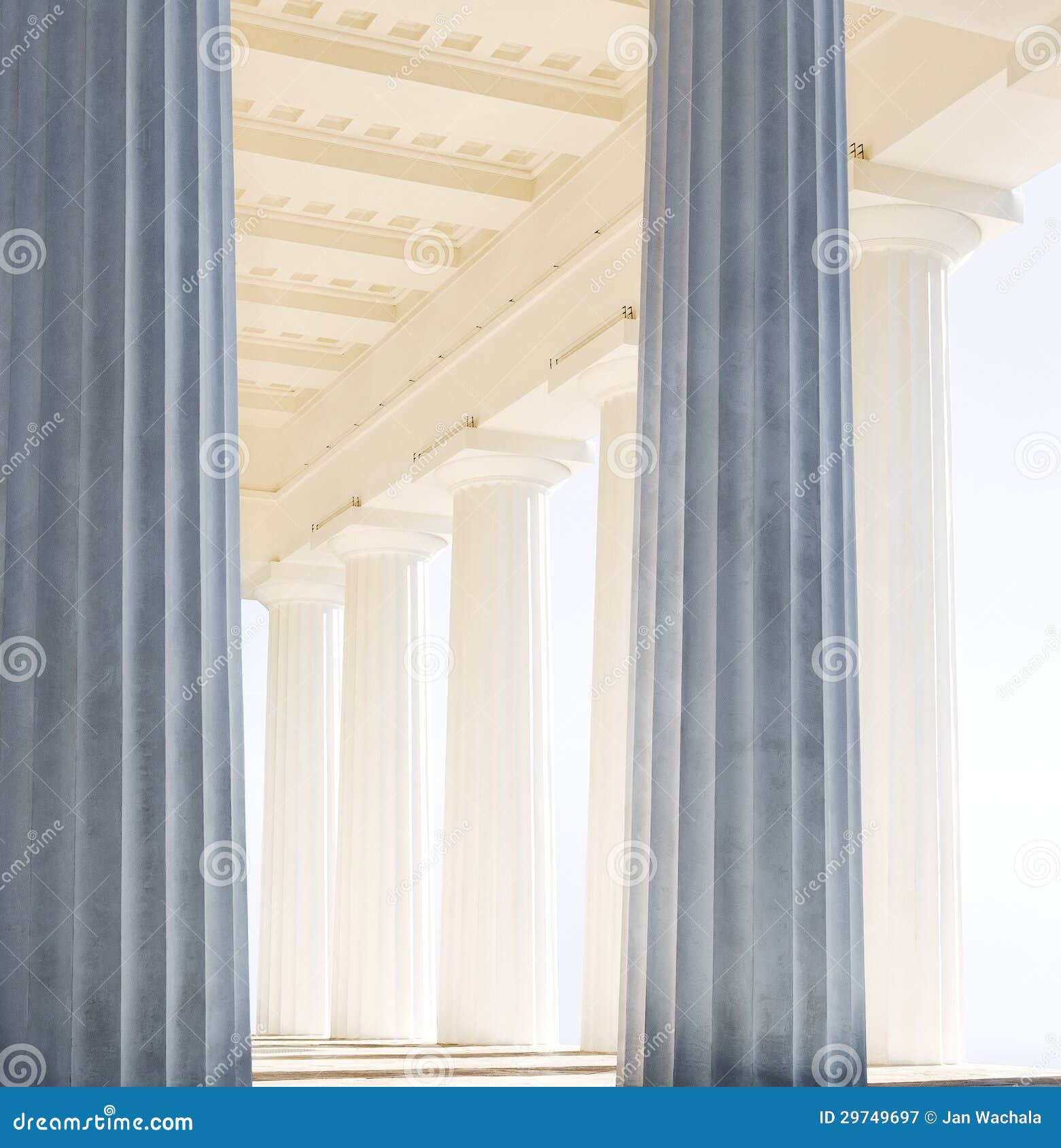 Classic columns stock image. Image of culture, facade - 29749697