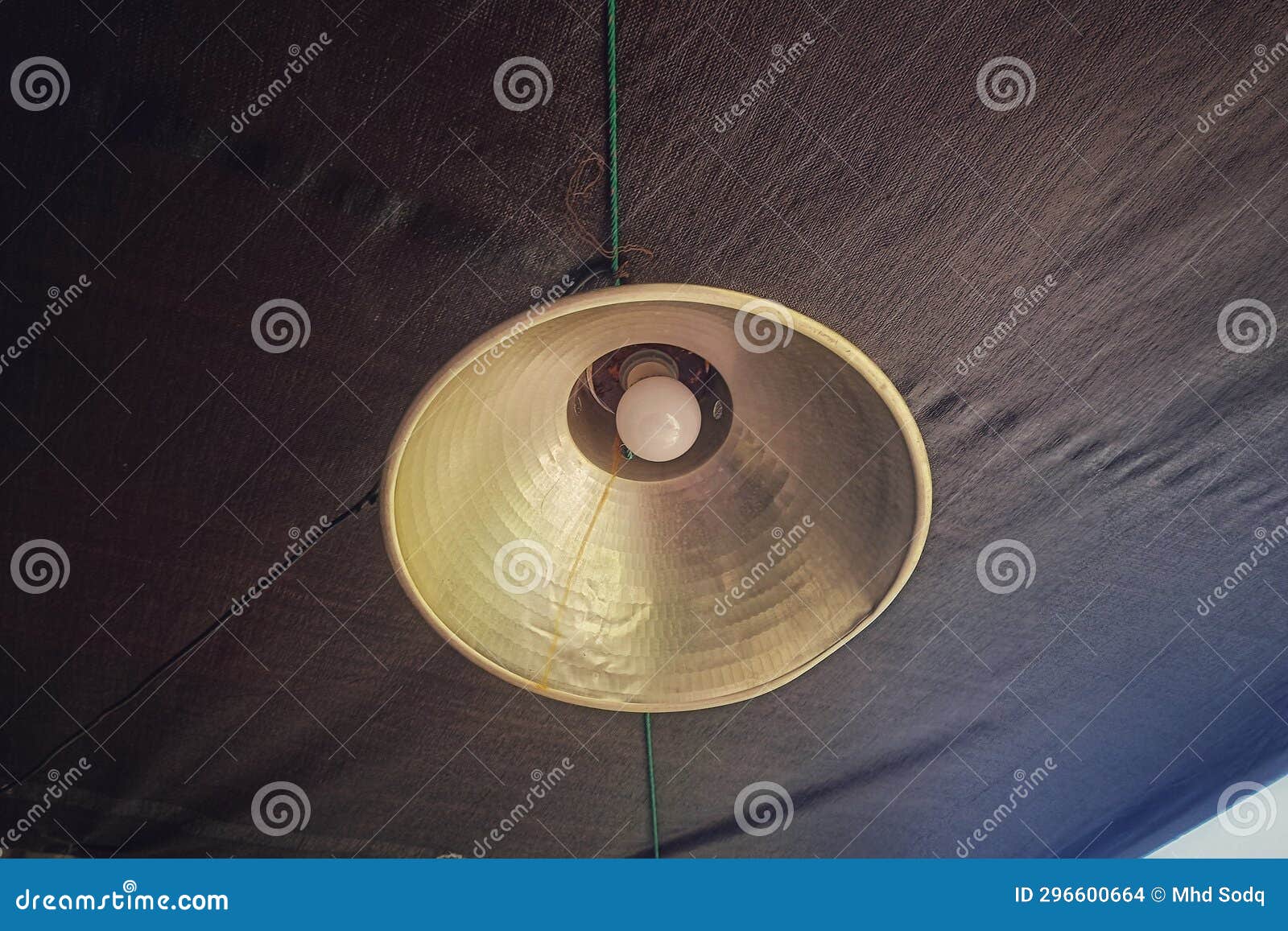 Classic Conical Ceiling Lighting Lamp Stock Photo - Image of decoration ...