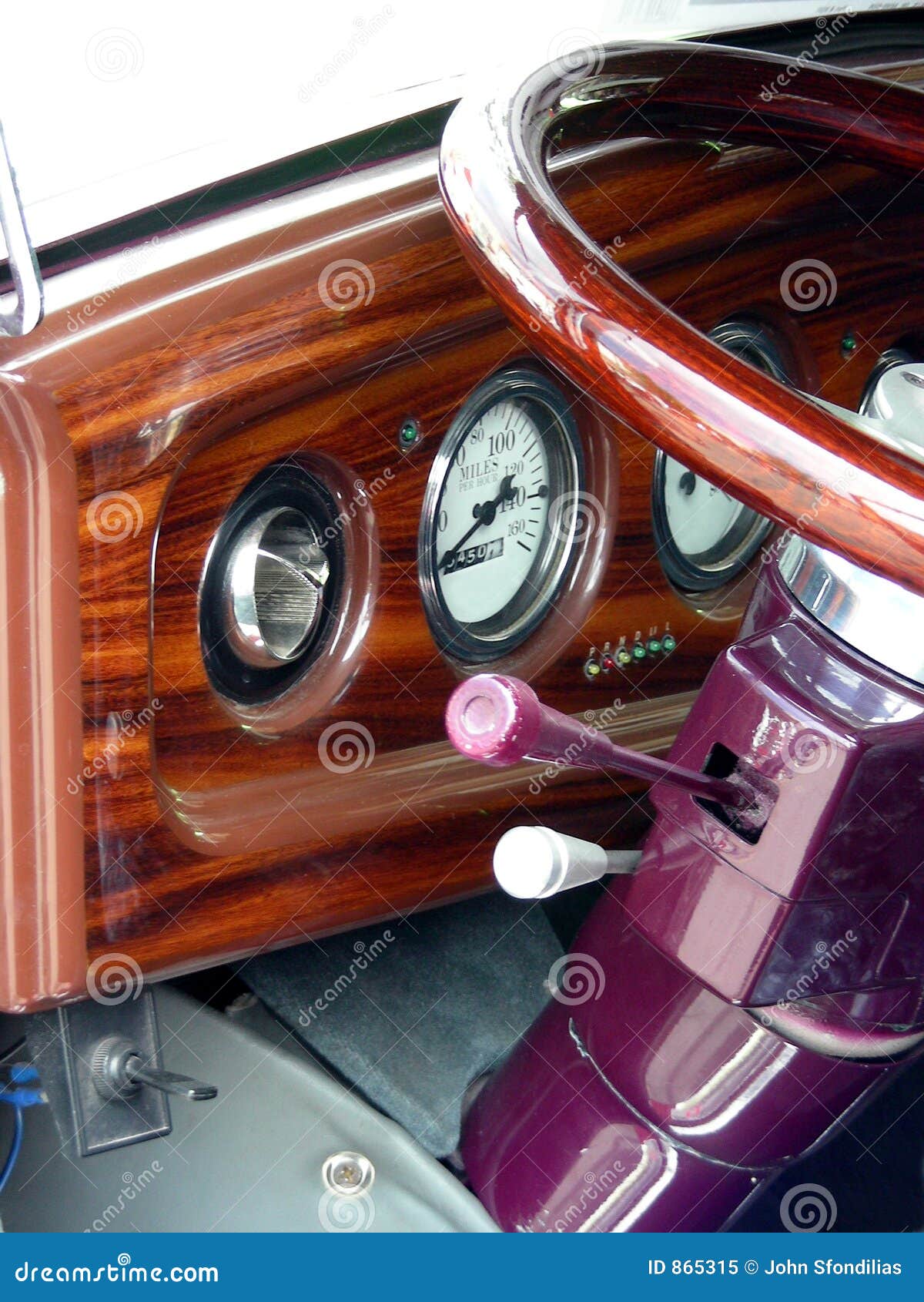 Classic Controls stock image. Image of auto, lights, ford - 865315