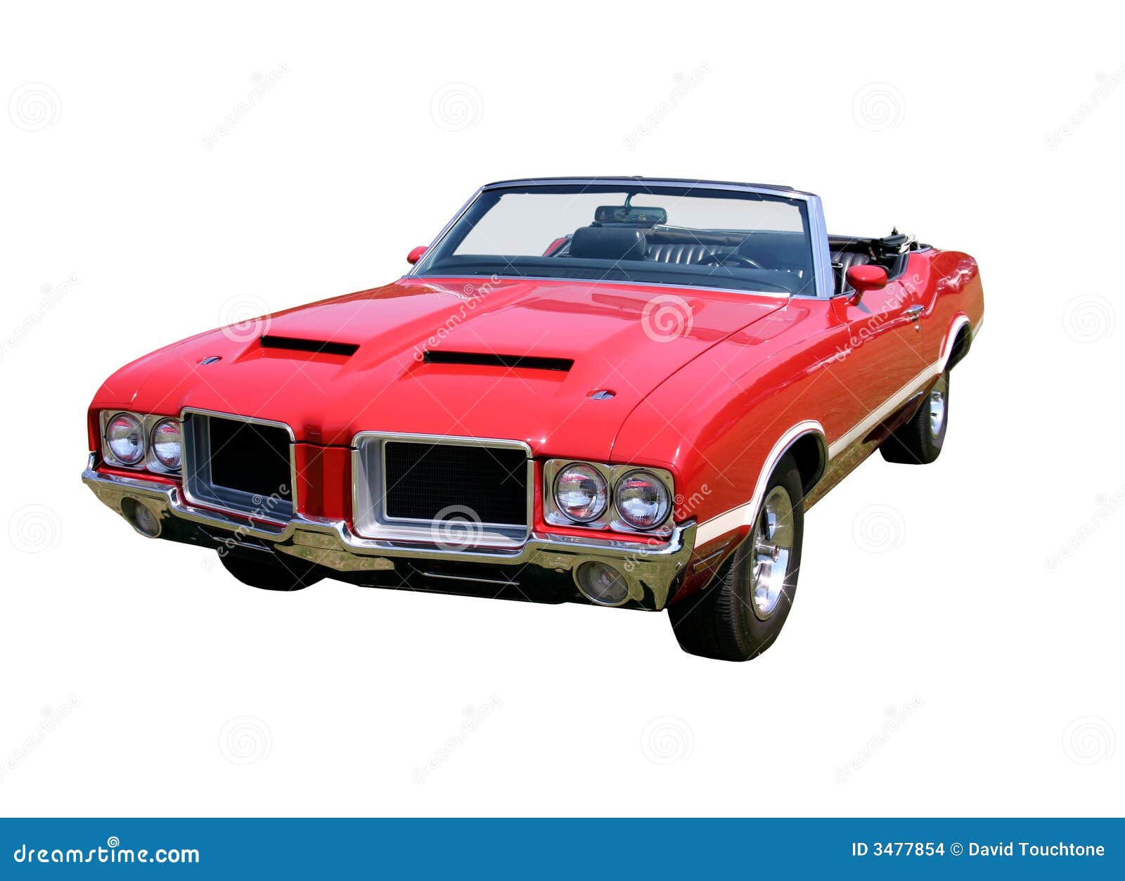 Classic Convertable Isolated Stock Photo - Image of drive, automobile ...