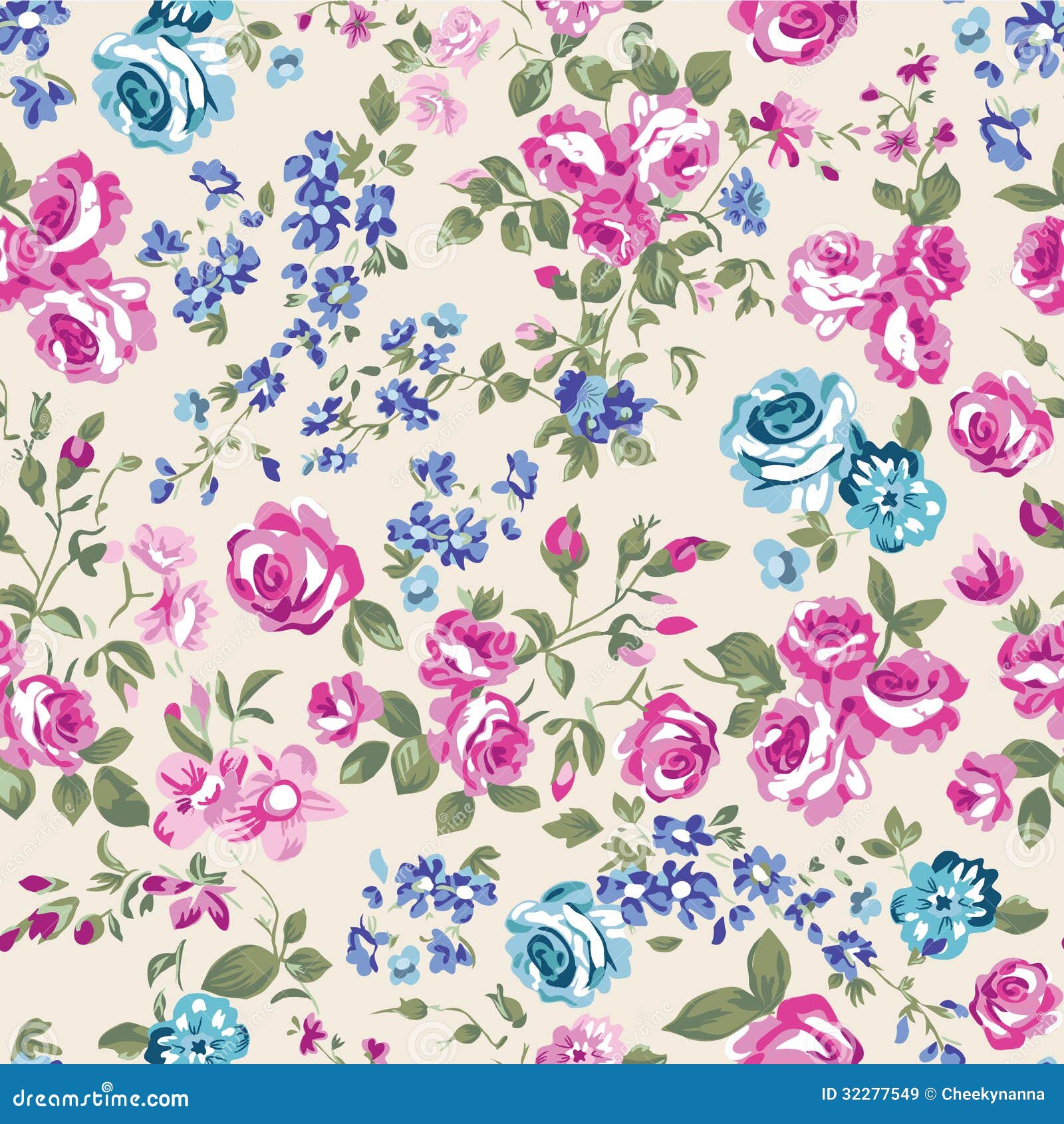 Classic cream roses stock vector. Illustration of classical - 32277549