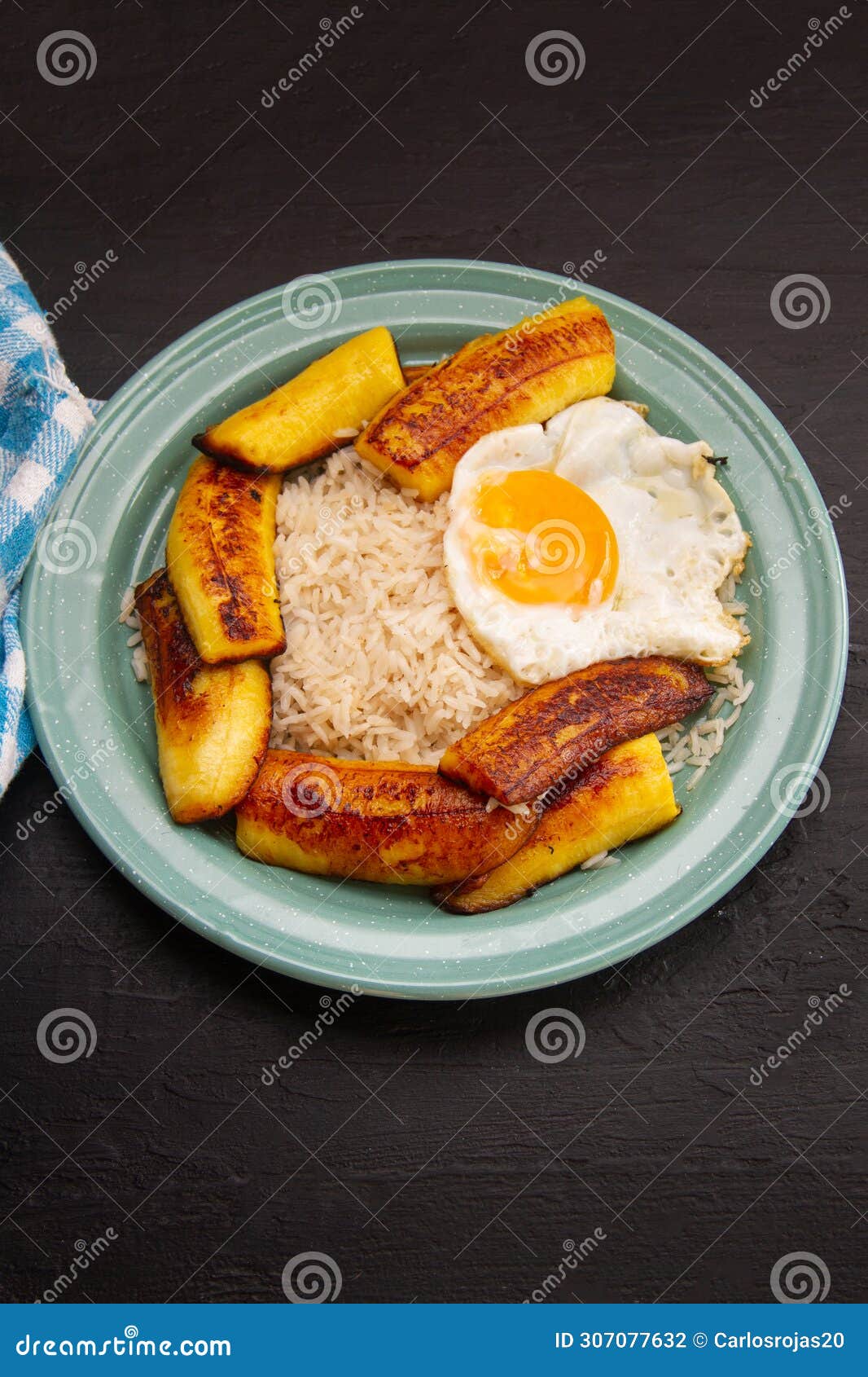Classic Cuban Rice Dish Delights Stock Photo - Image of nourishing ...