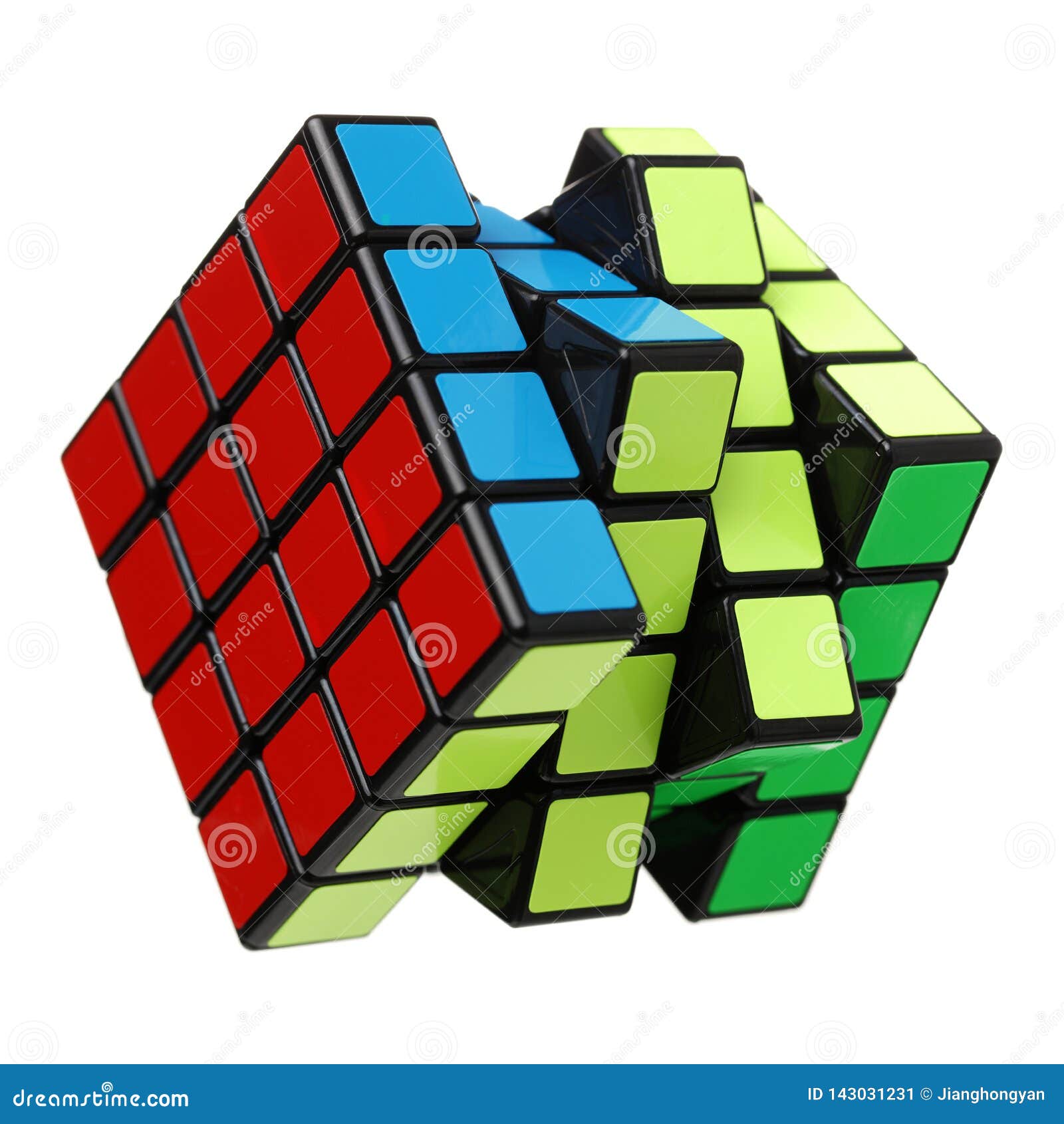 Classic Cube on White Background Editorial Photo - Image of classic ...