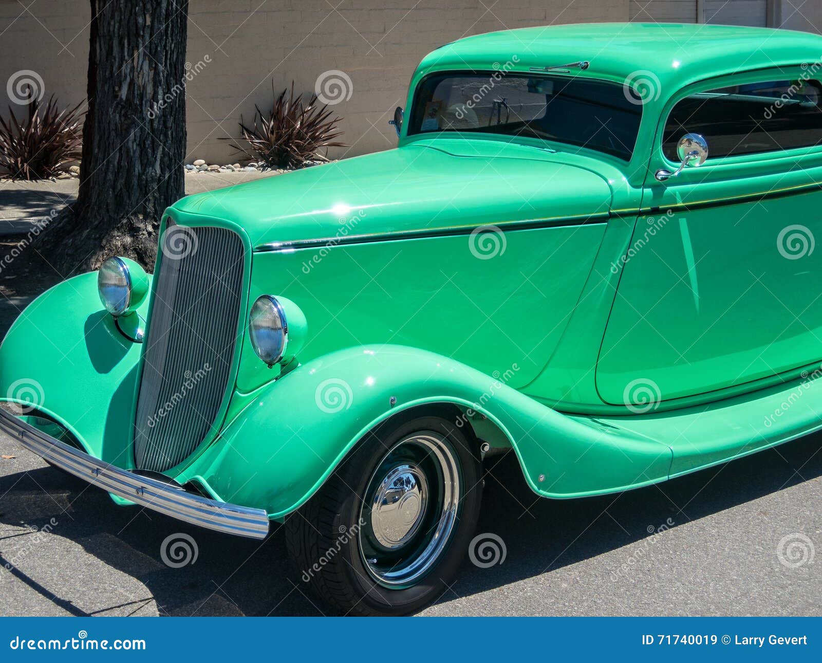 Classic custom street rod stock image. Image of grille - 71740019