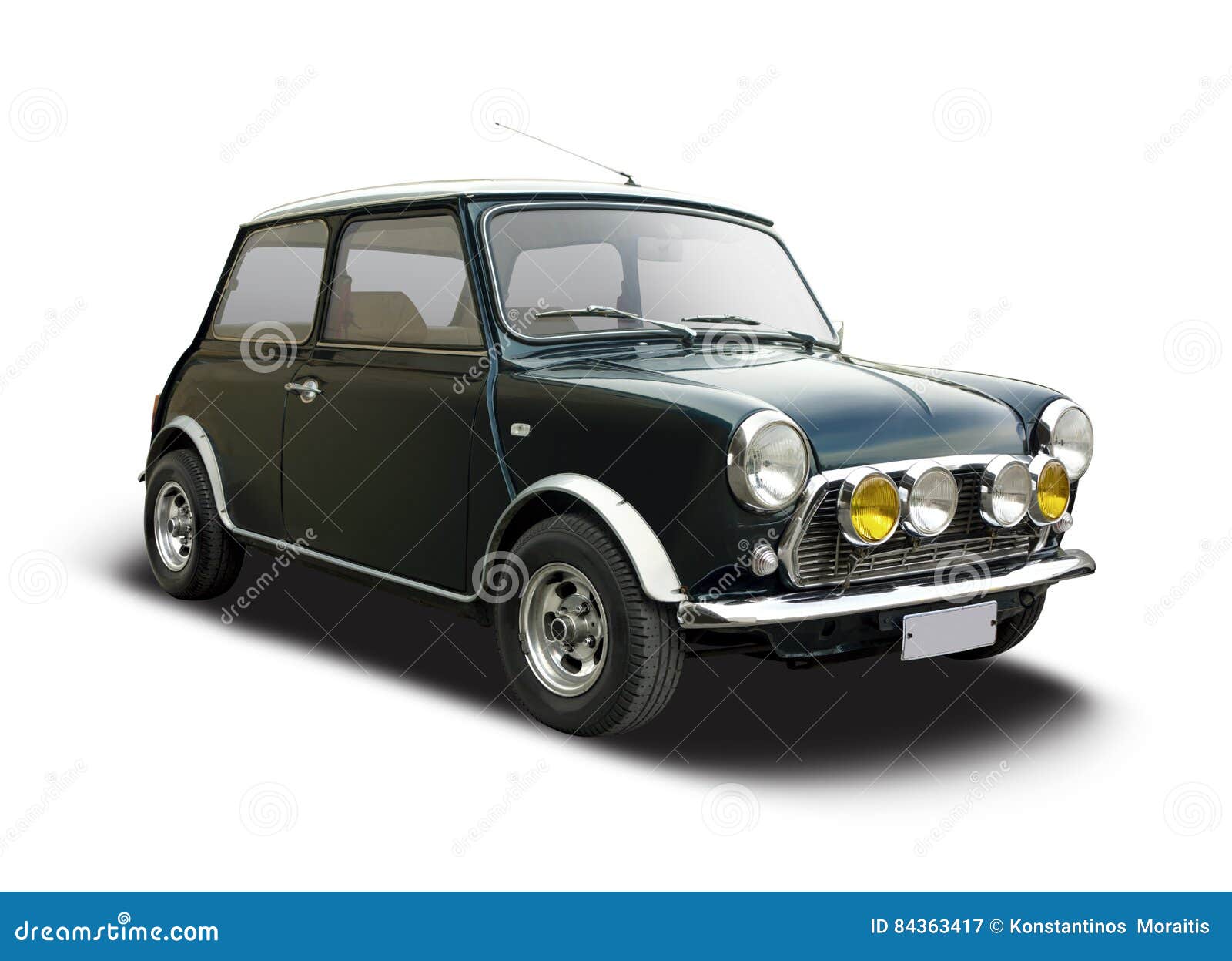 Mini Cooper Classic Isolated Stock Image - Image of european, mini ...