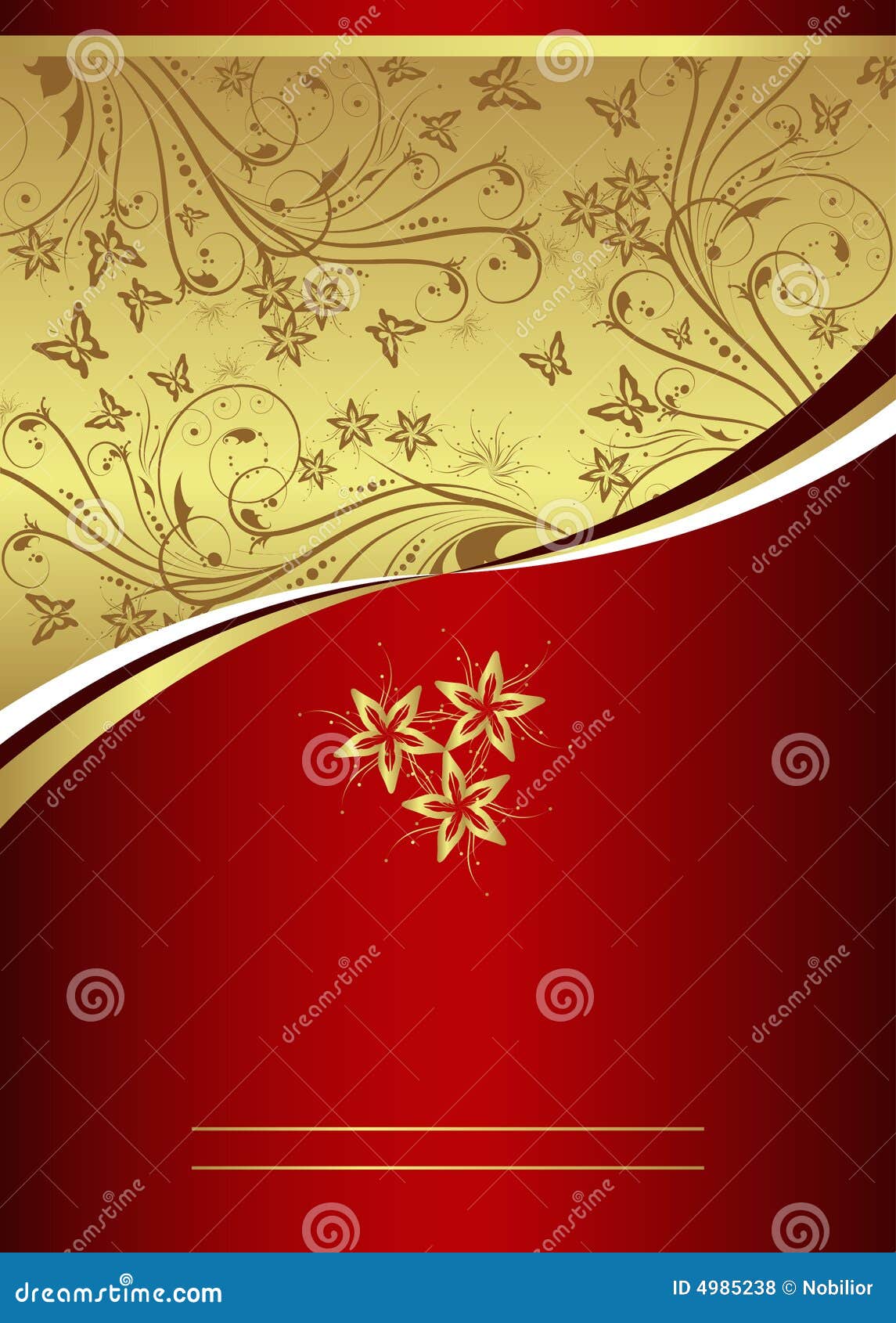 Classic Design Background stock vector. Illustration of rococo - 4985238