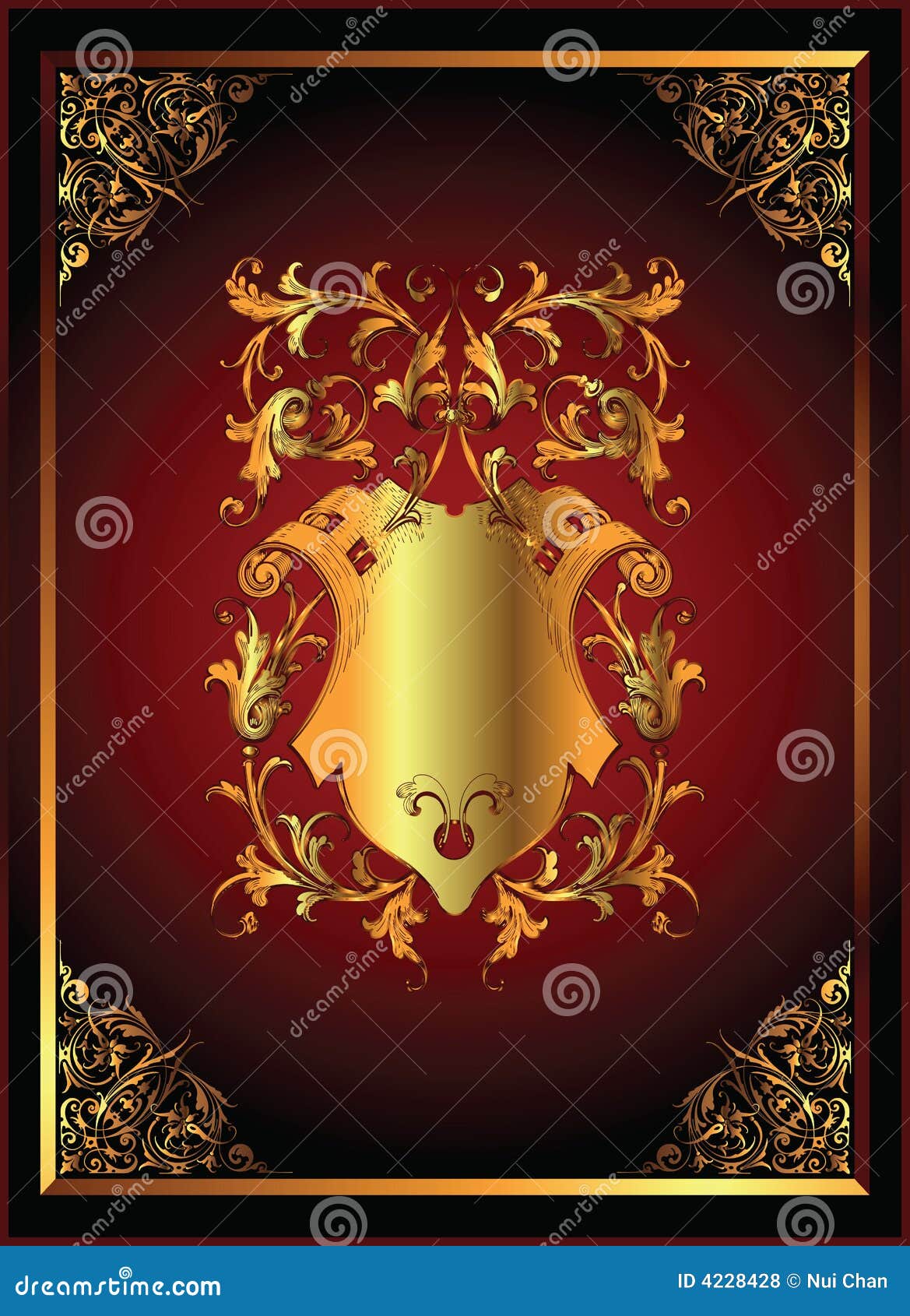 Classic Design Of Template For Greeting Cards, Menus, Invitations ...