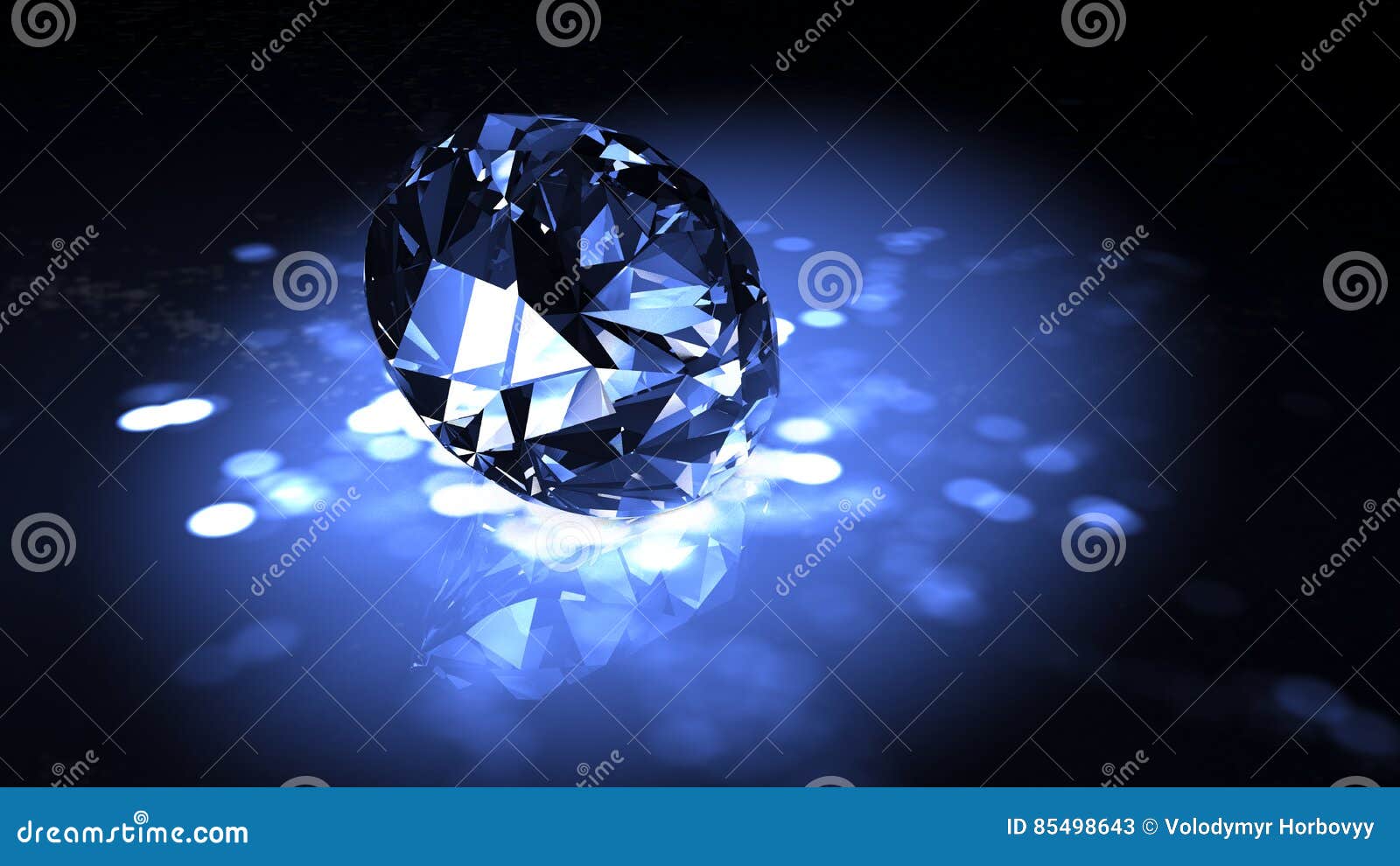 Classic diamond 3D render stock illustration. Illustration of diamond ...