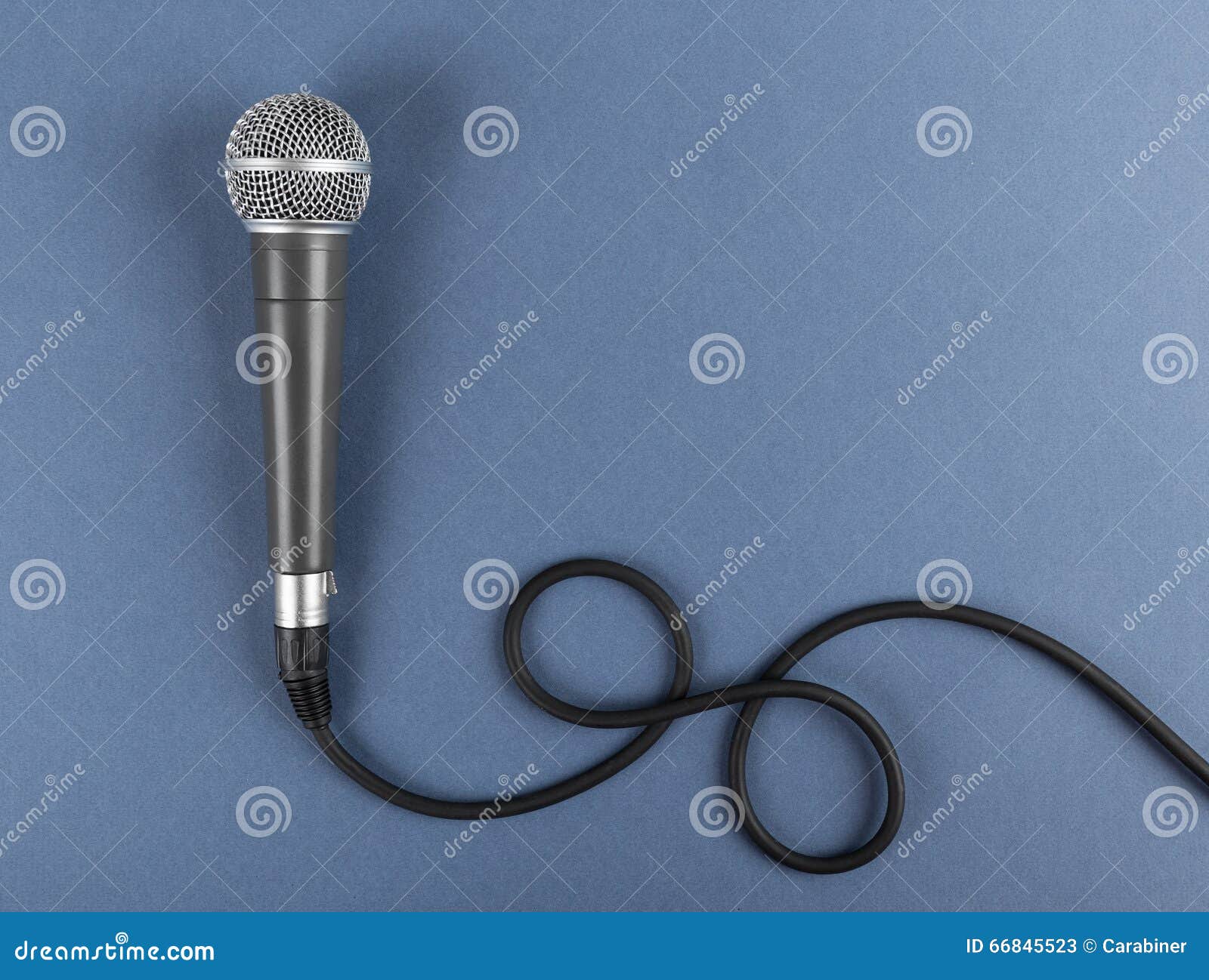 Classic dynamic microphone stock image. Image of music - 66845523