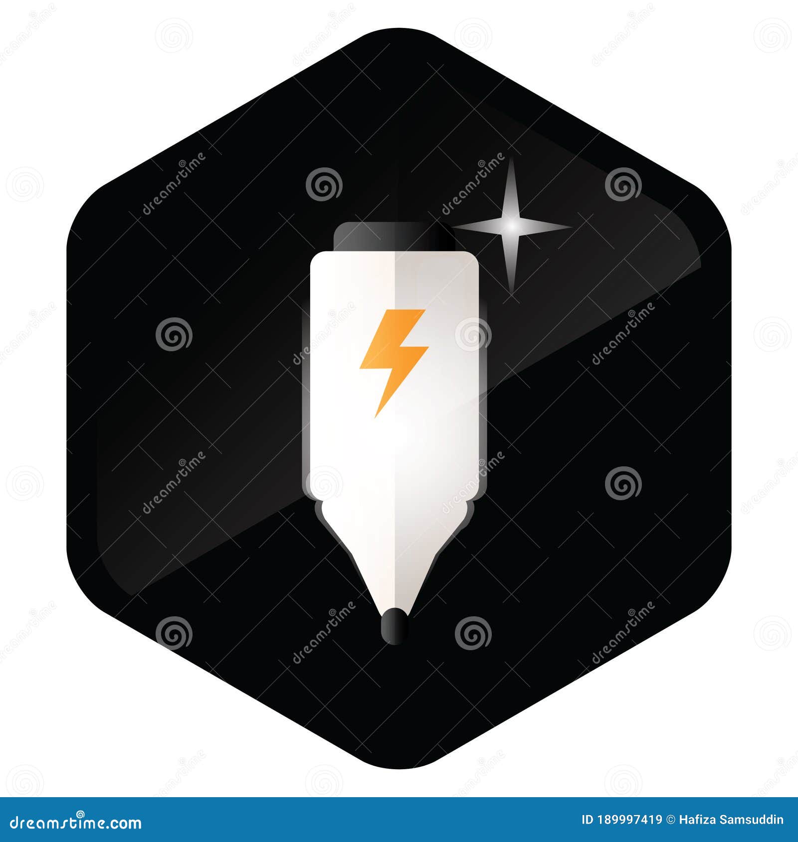 Electrical Fuse Line Icon Royalty-Free Cartoon | CartoonDealer.com ...