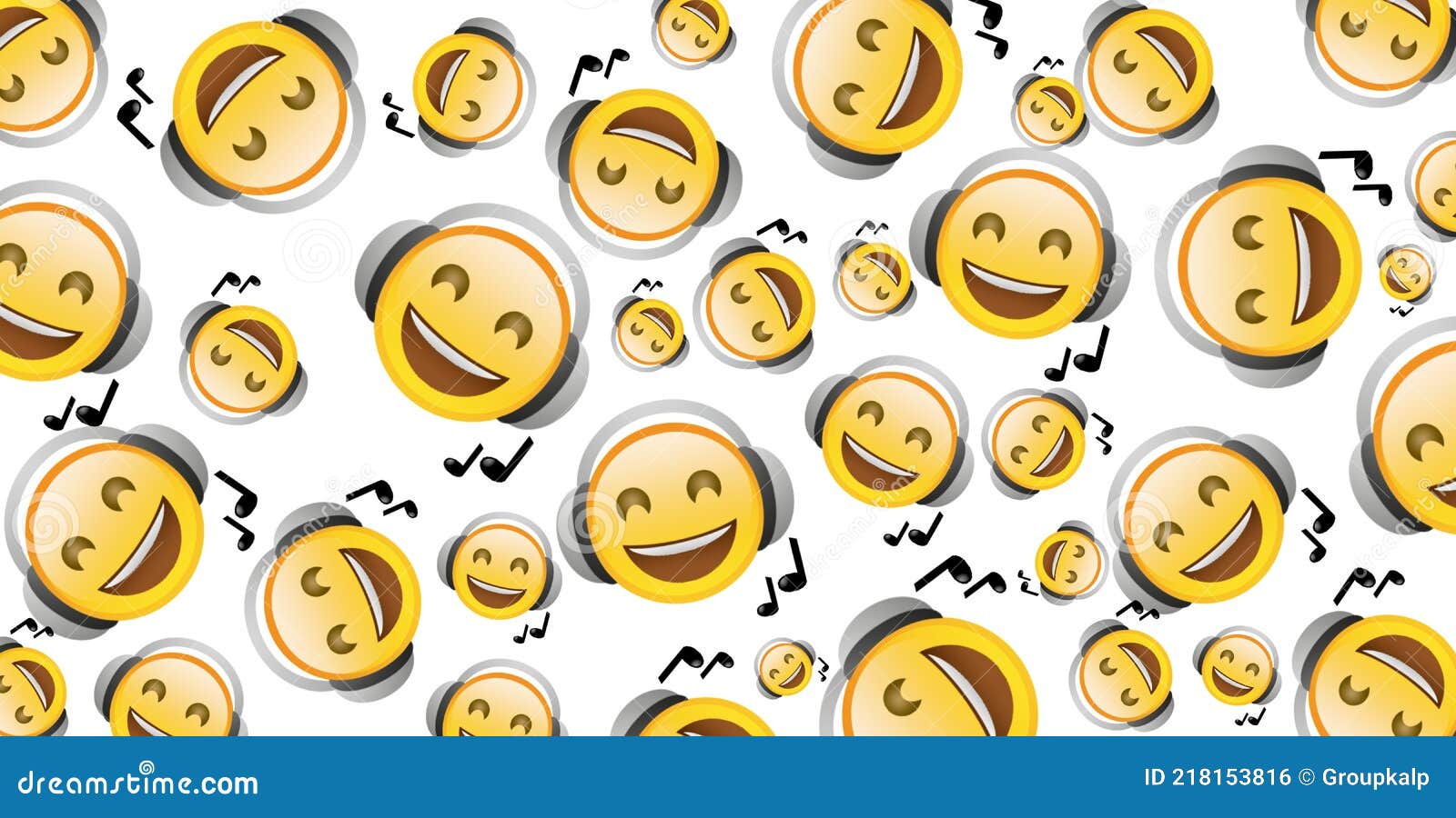 Classic Emoji High Quality Wallpaper with Proper Fresh White Colored ...