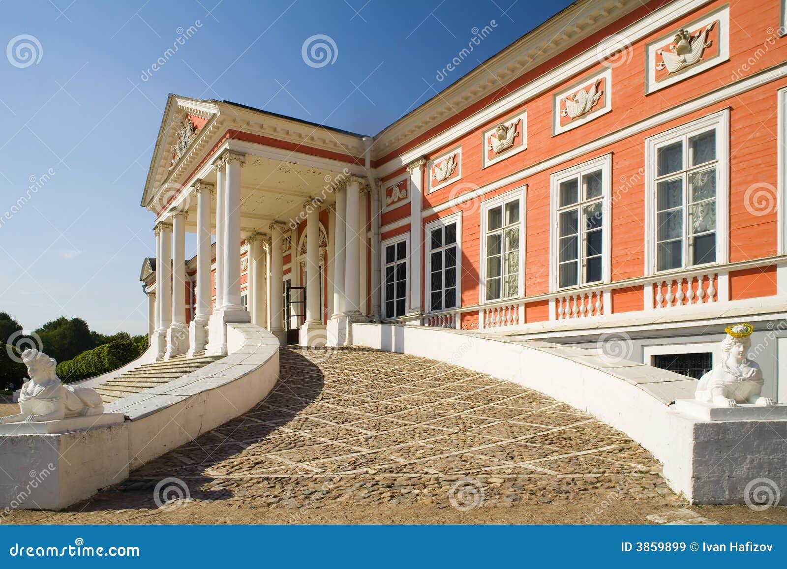 Classic entrance stock image. Image of light, estate, kuskovo - 3859899