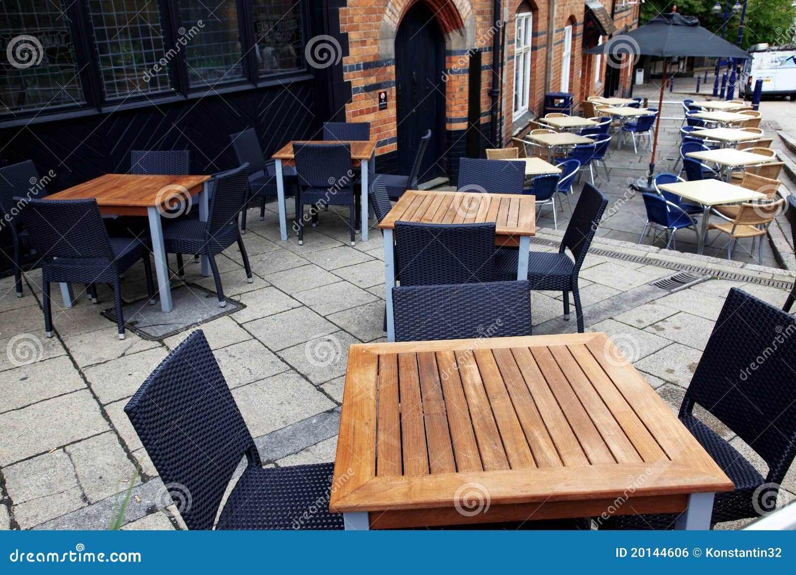 Classic European Street Cafe Stock Photo - Image of place, classical ...