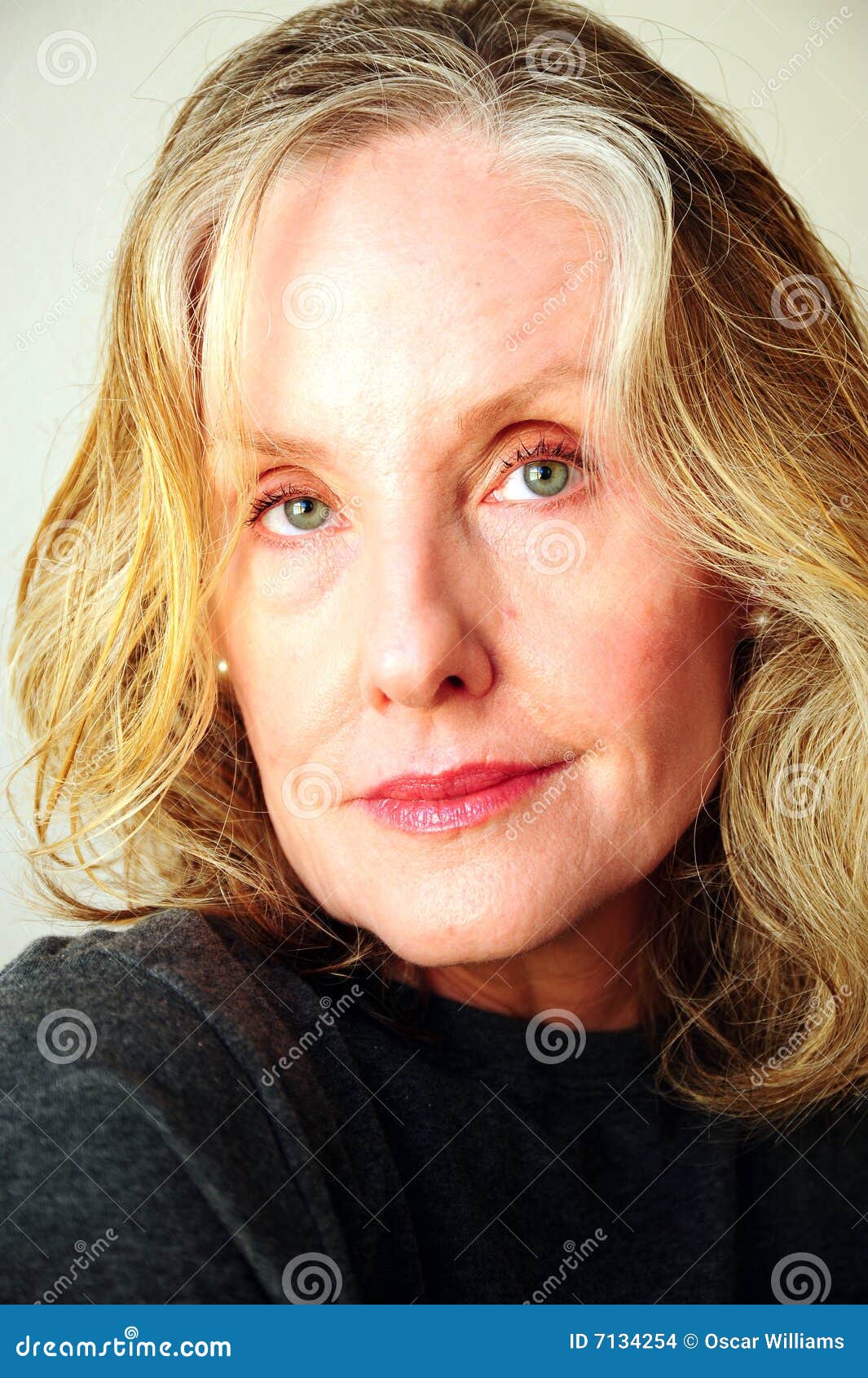 Classic female beauty stock photo. Image of blonde, model - 7134254