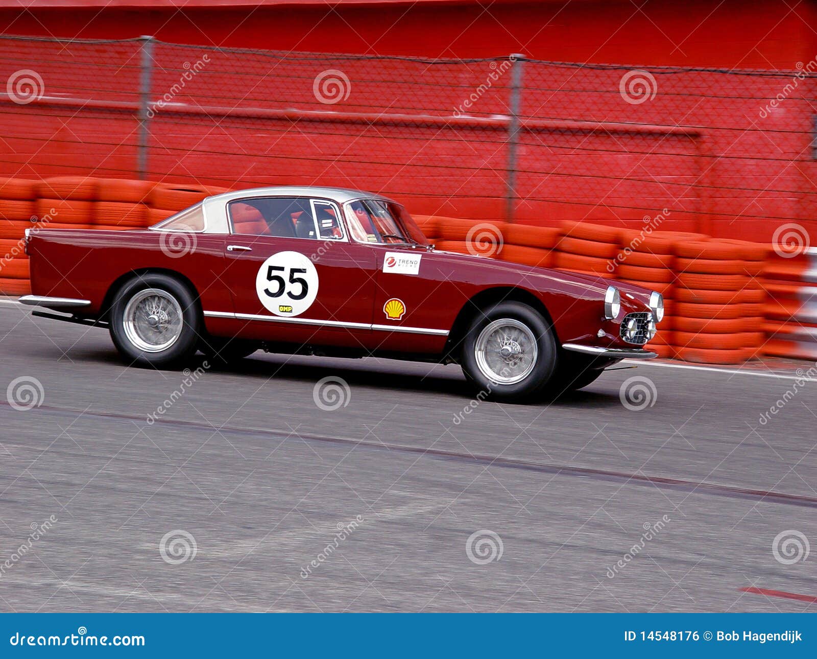Classic Ferrari on the Track Editorial Photo - Image of vehicle ...