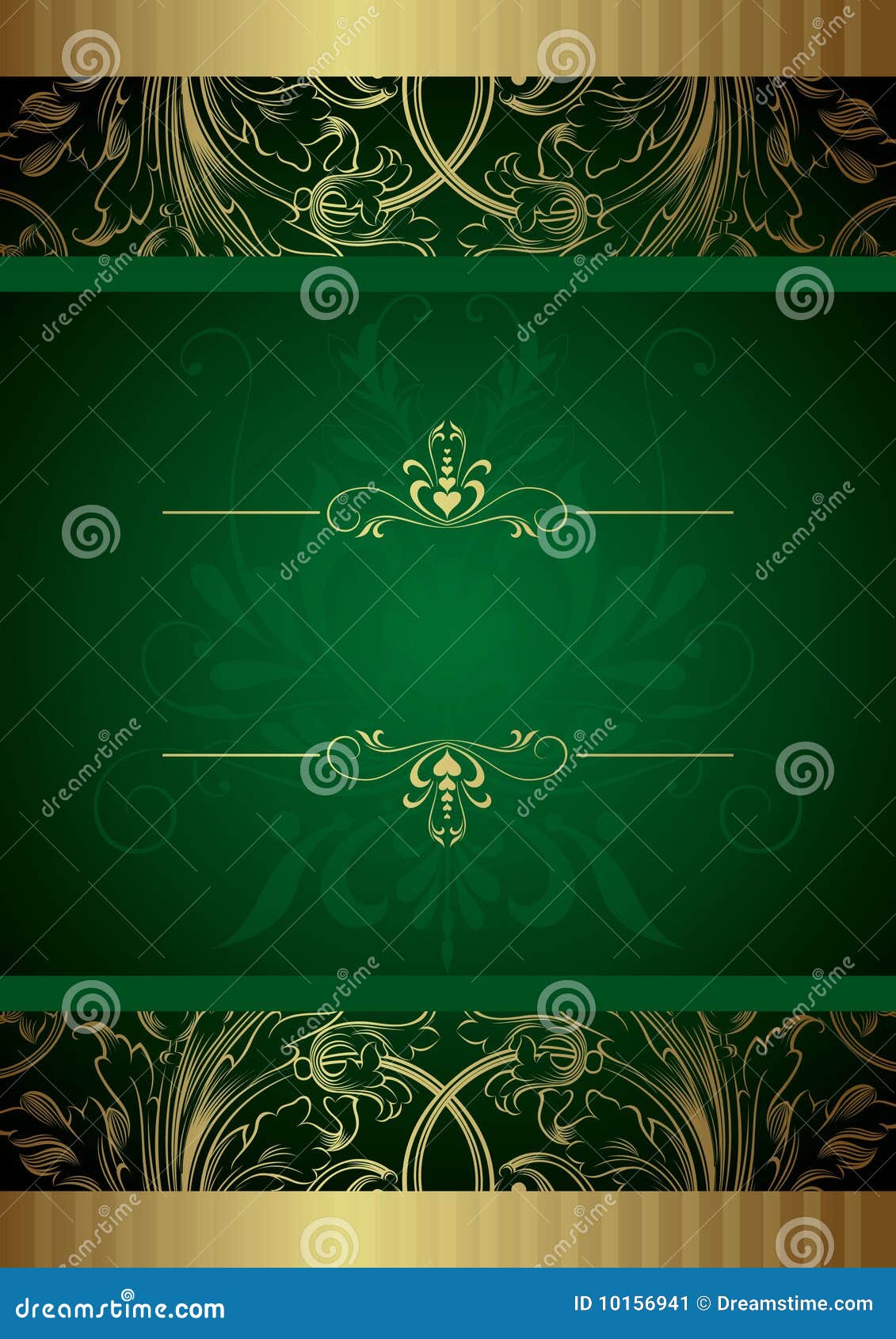 Classic Floral Background stock vector. Illustration of traditional ...