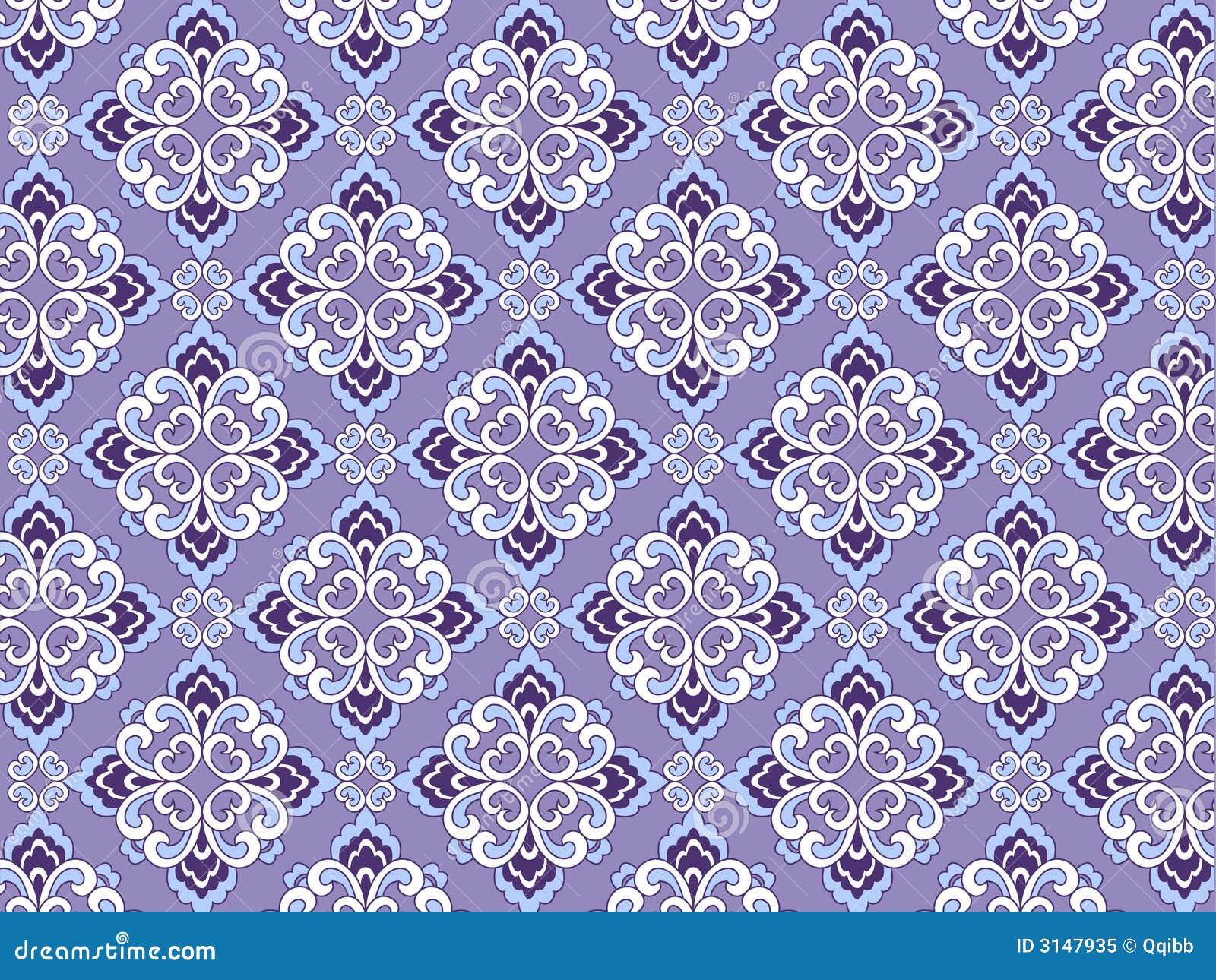 Classic floral pattern stock vector. Illustration of assemble - 3147935