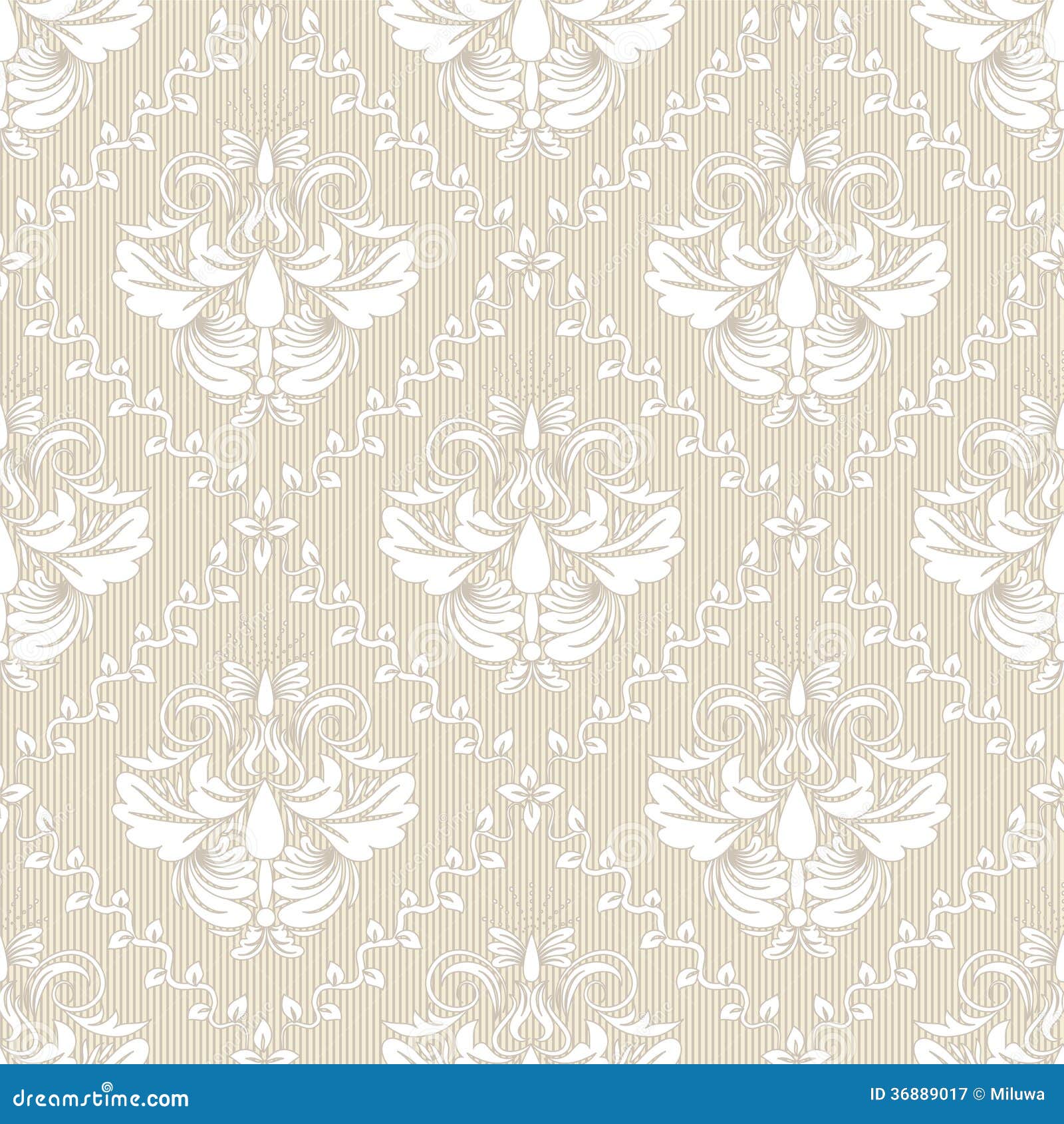 Classic floral pattern stock vector. Illustration of pastel - 36889017