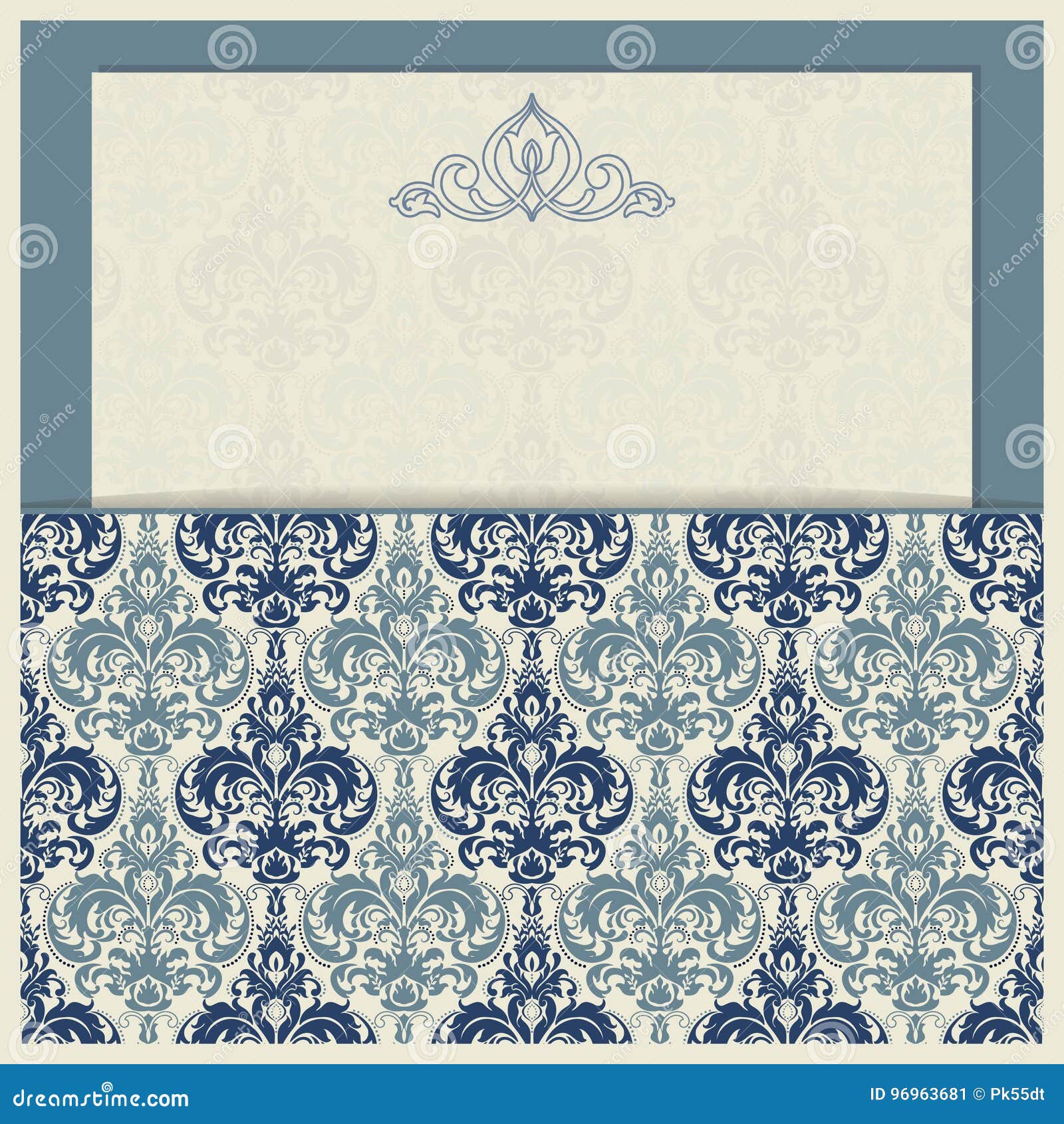 Classic frame template. stock vector. Illustration of abstract - 96963681