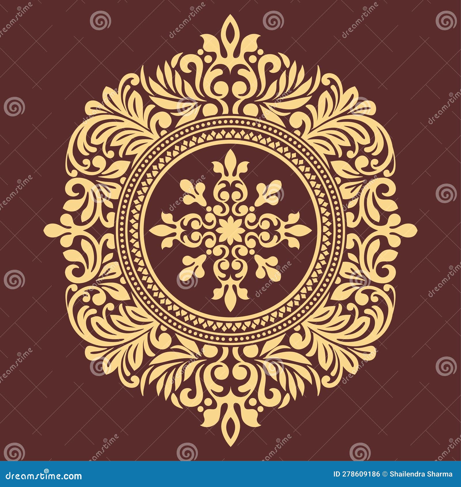 Classic Frame for Wedding Card and Wall Art. Stock Vector ...